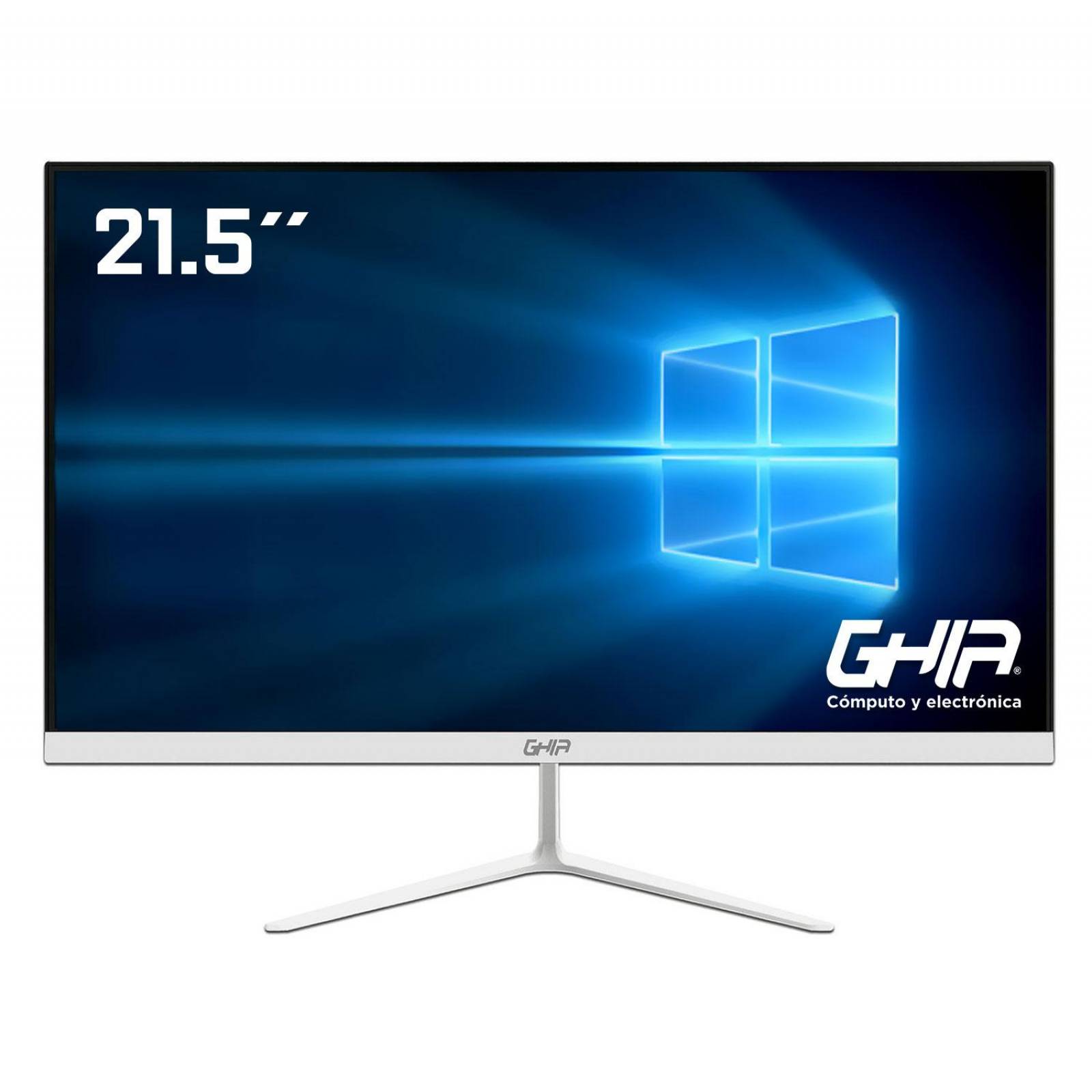 Computadora All In One GHIA Intel I3 5005U 4GB 1TB Monitor 21.5 Win10 Home