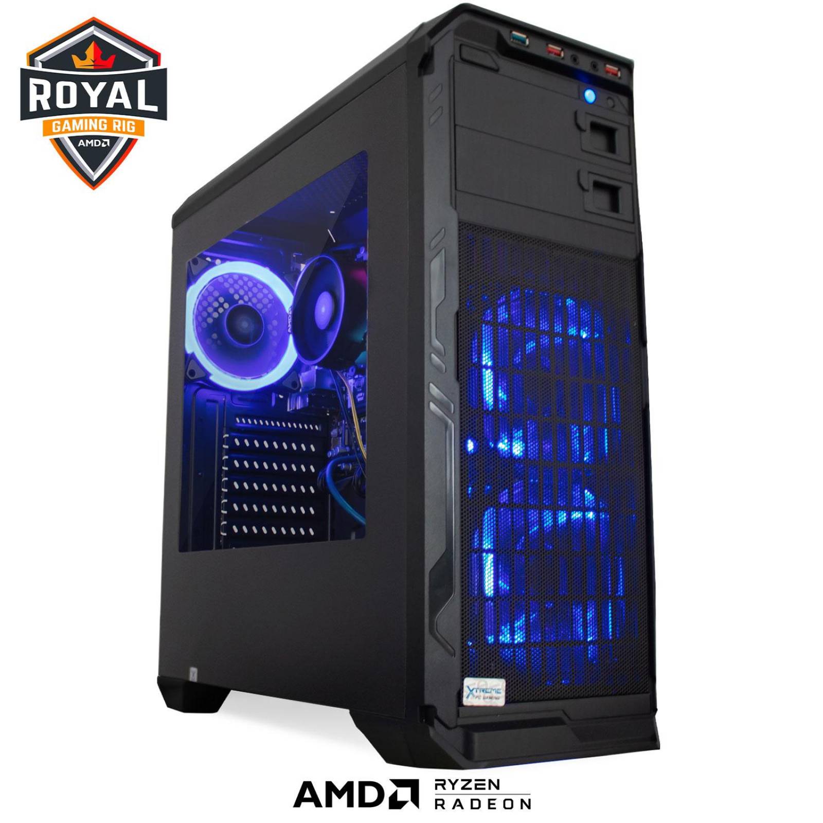 Xtreme PC Gamer Radeon Vega 11 Ryzen 5 3400G 8GB SSD 480GB WIFI