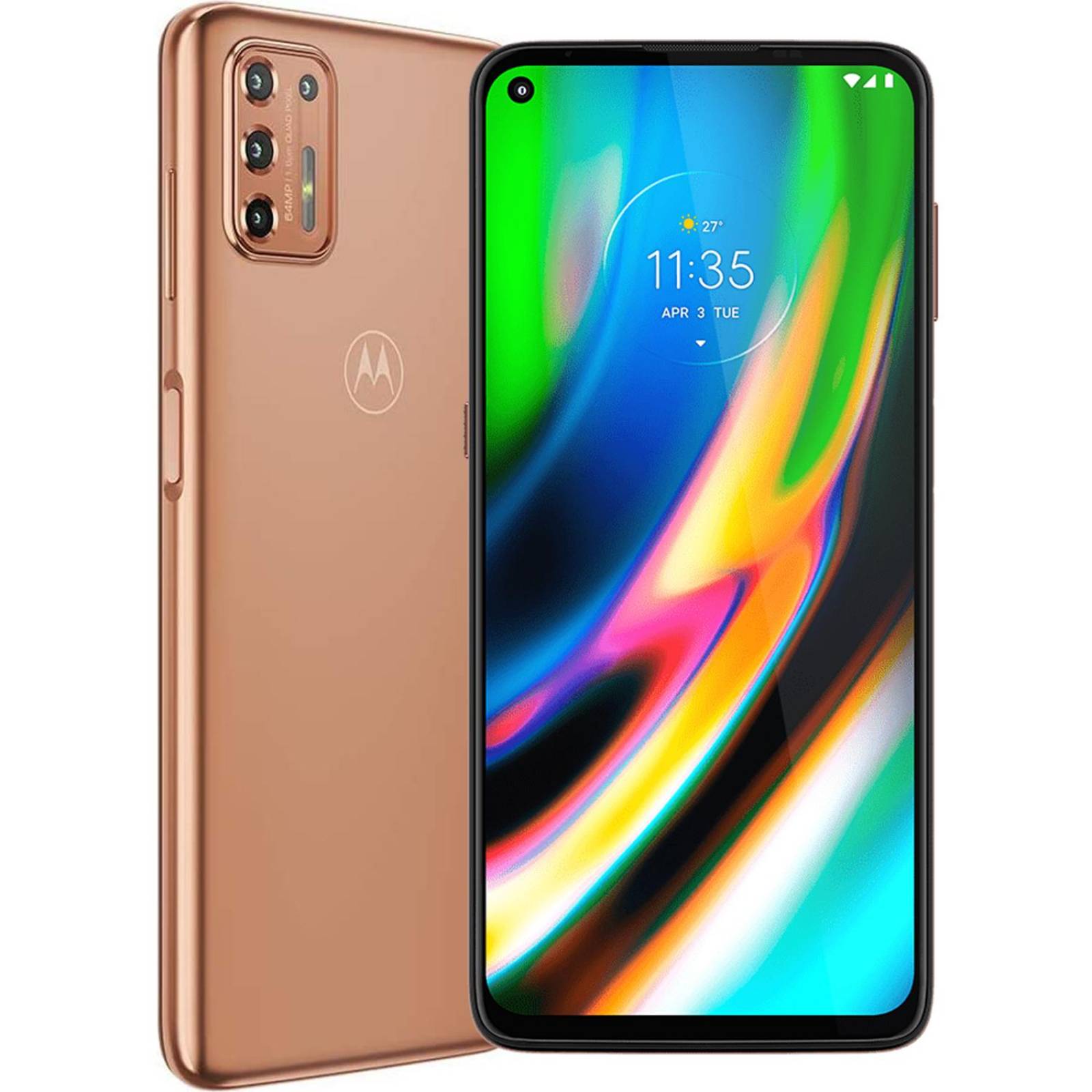 Celular MOTOROLA MOTO G9 Plus 4GB 128GB 6.8 HD+ 4 Camaras 64Mpx