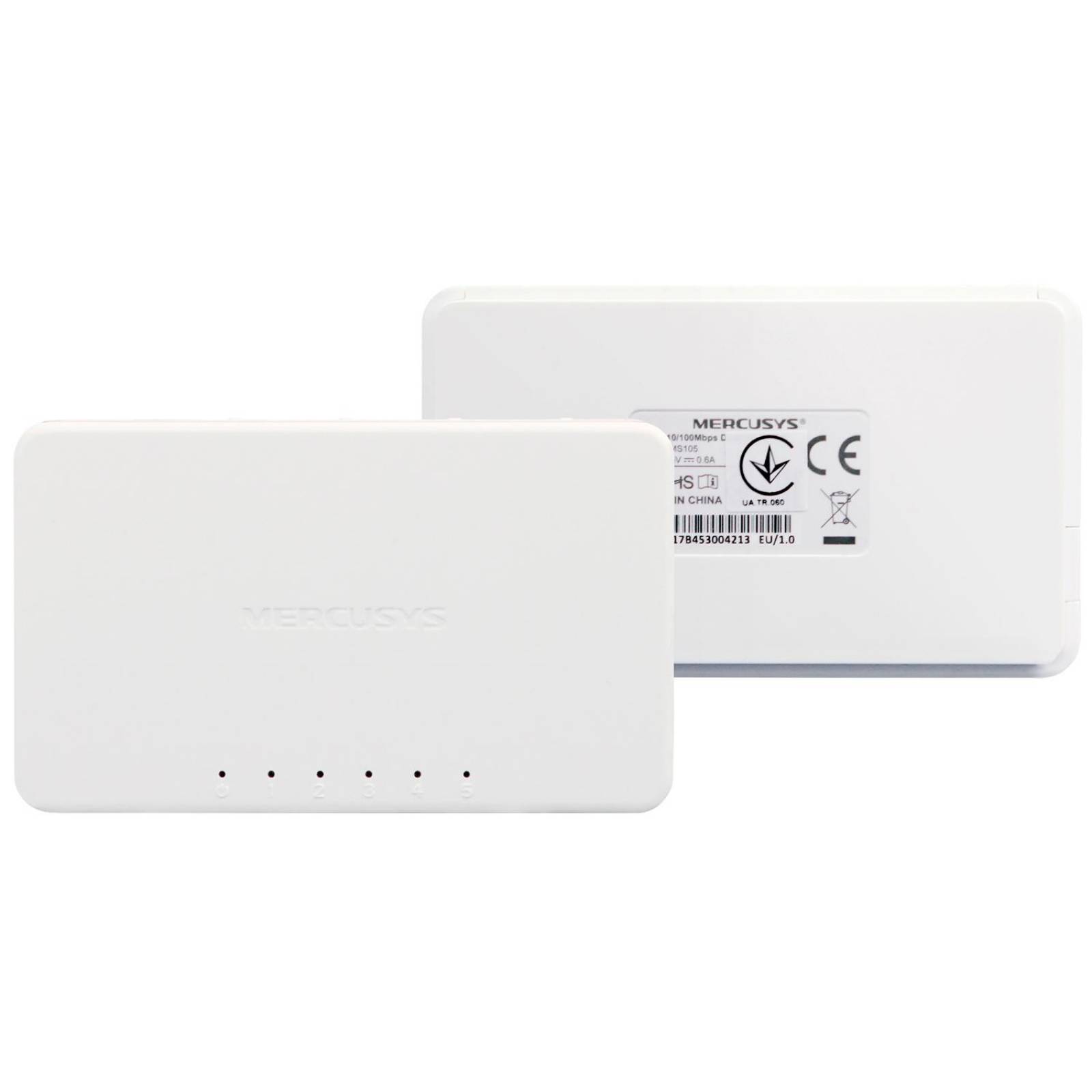 Switch MERCUSYS MS105 Fast Ethernet 5 Puertos 10/100Mbps