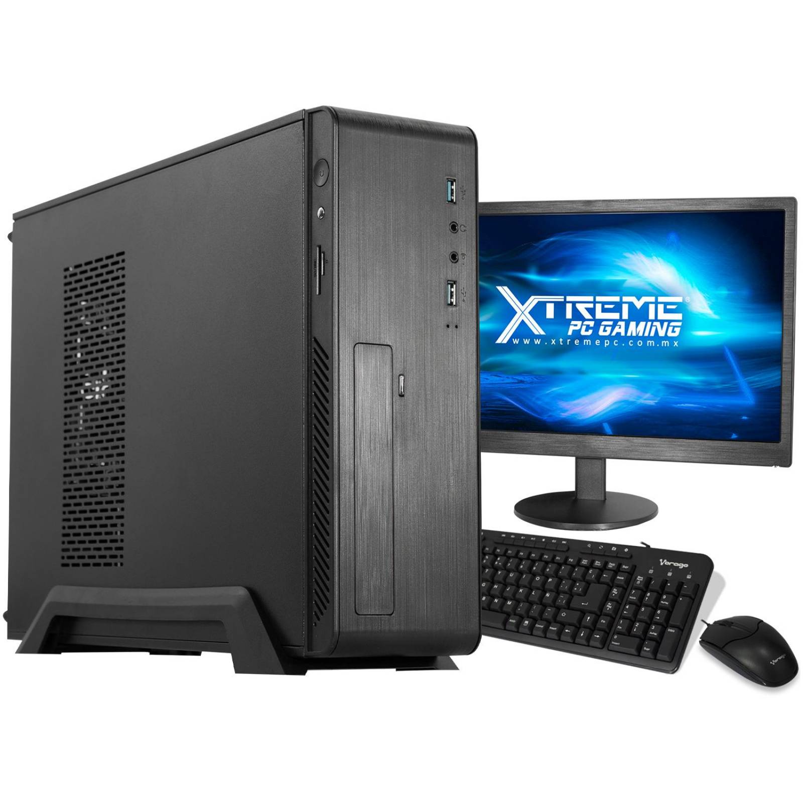 Xtreme PC Slim Intel Dual Core 8GB 1TB Monitor WIFI