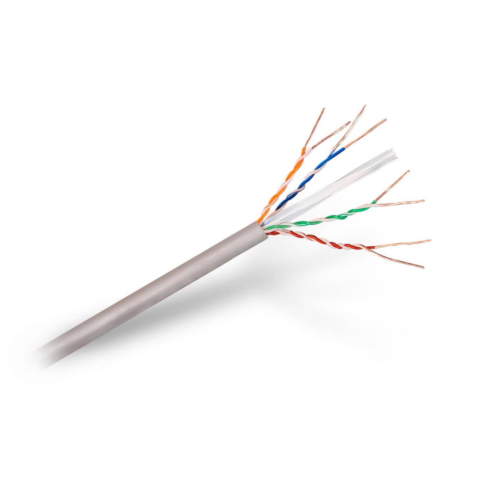Bobina de Cable UTP XCASE ACCCABLE21 CAT6 8 Hilos 305Mts Gris