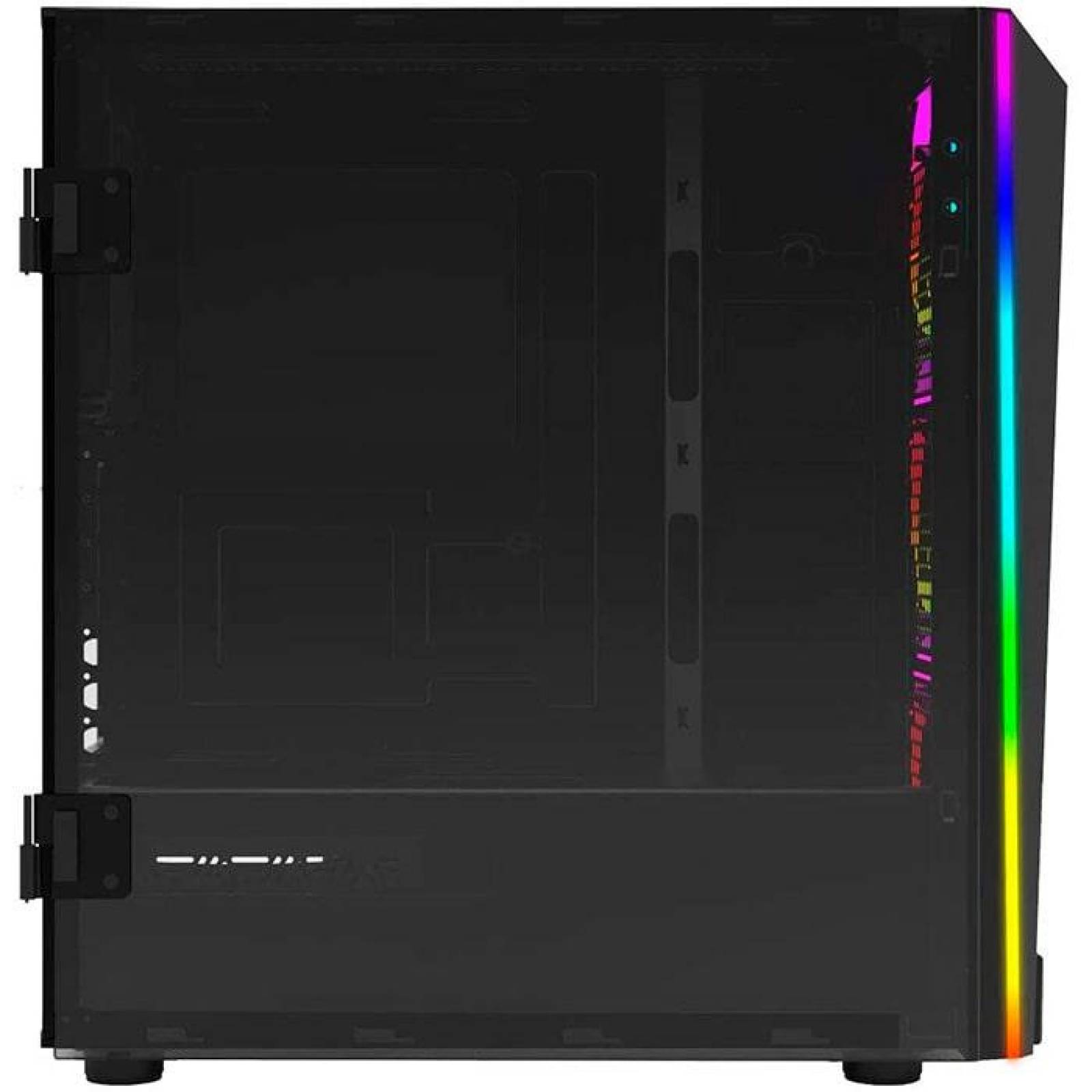 Gabinete Gamer GAMDIAS TALOS M1B RGB Cristal Templado