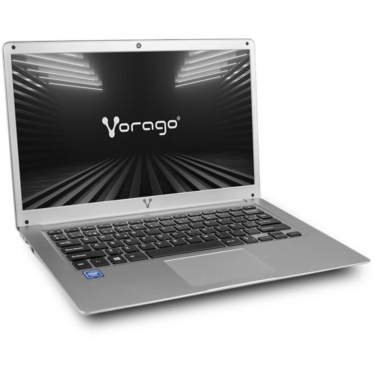 Laptop VORAGO Celeron N4020 8GB 64GB SSD 500GB 14 Plata Win 10 pro+ ...