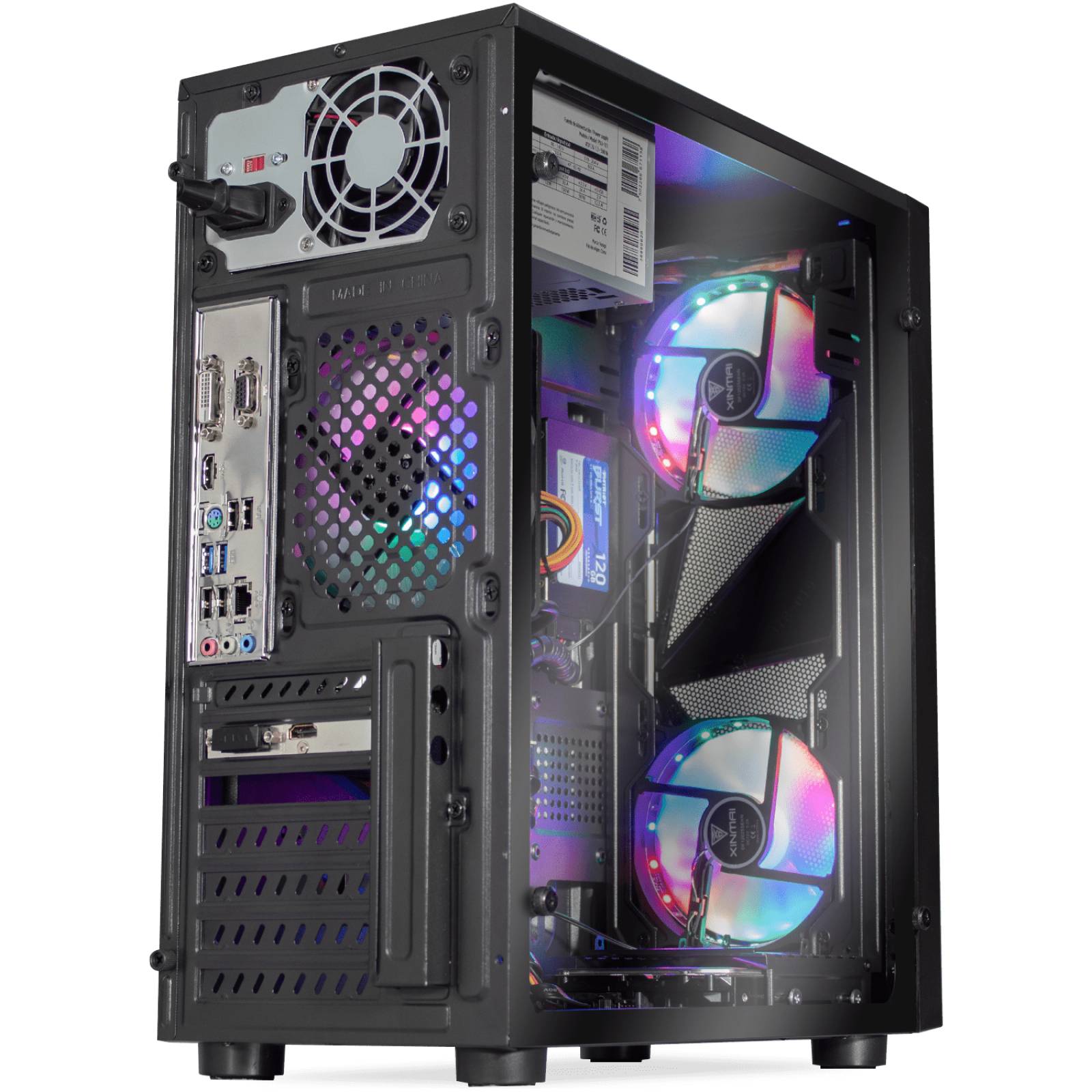 Xtreme PC Gamer Geforce GT 1030 Core I3 10100F 16GB SSD 120GB HDD 2TB WIFI