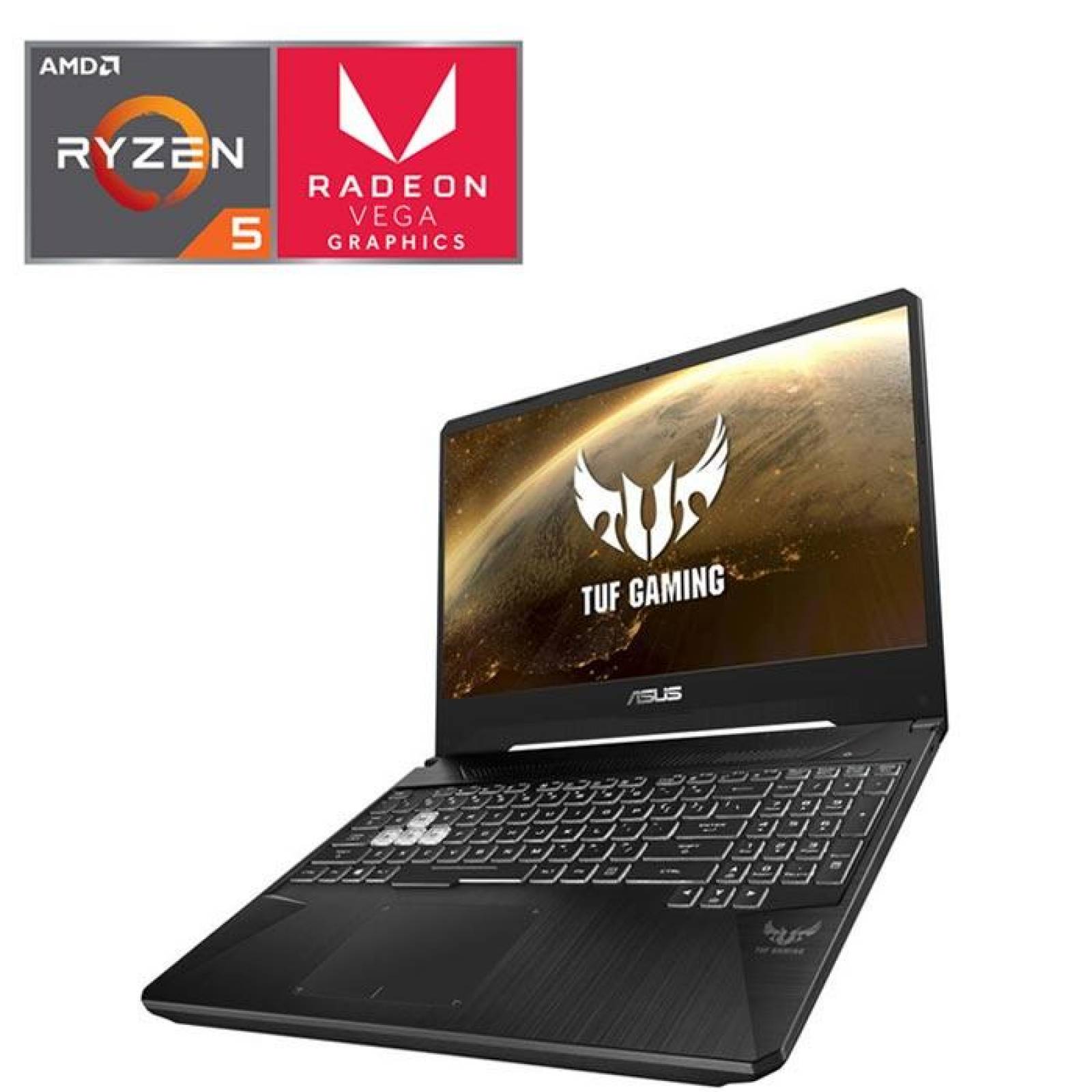Laptop Gamer ASUS Radeon RX 560X Ryzen 5 8GB 1TB 256GB SSD Pantalla 15.6