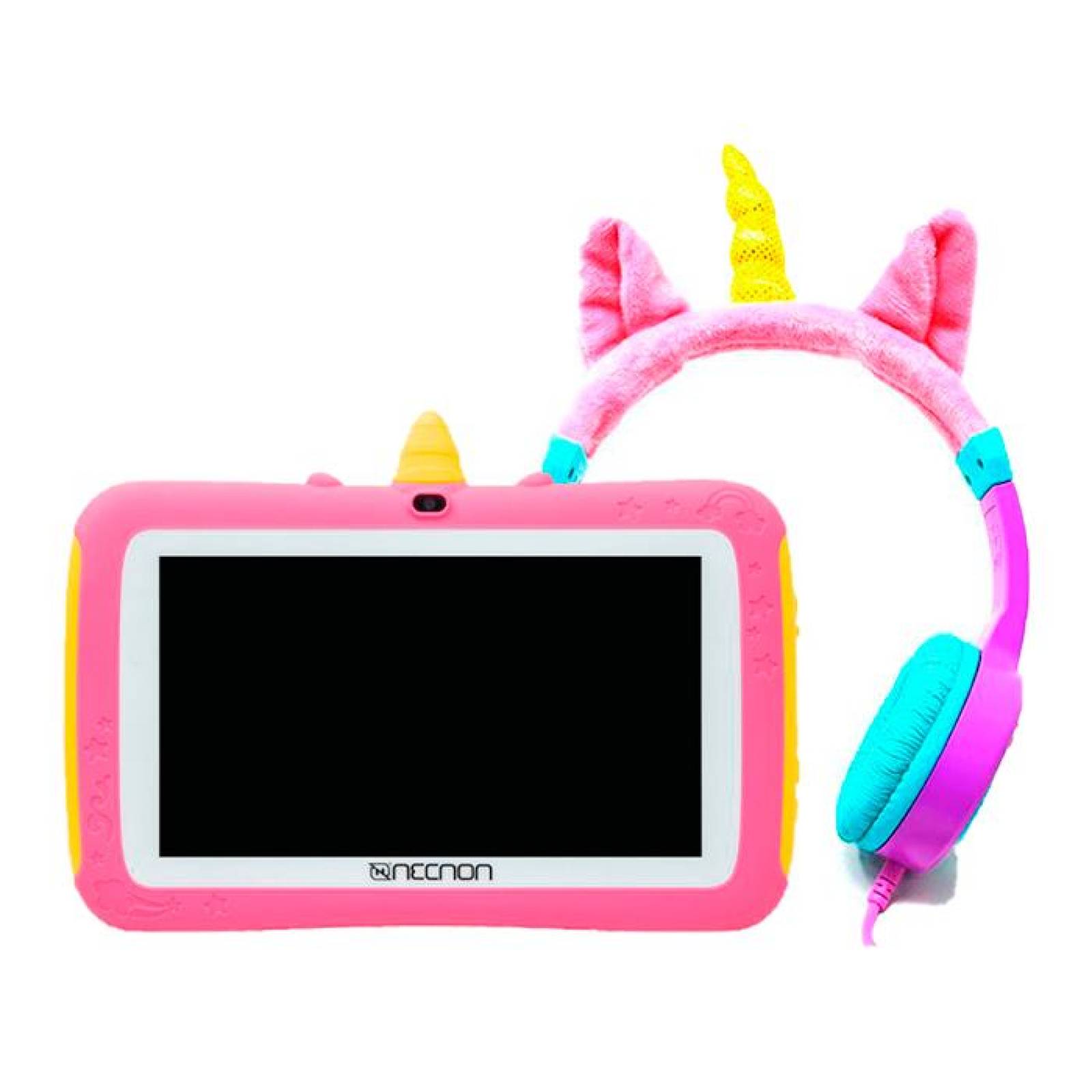 Tablet KIDS NECNON Unicornio 7 2GB 16GB Bluetooth Android 10.0 Rosa ...