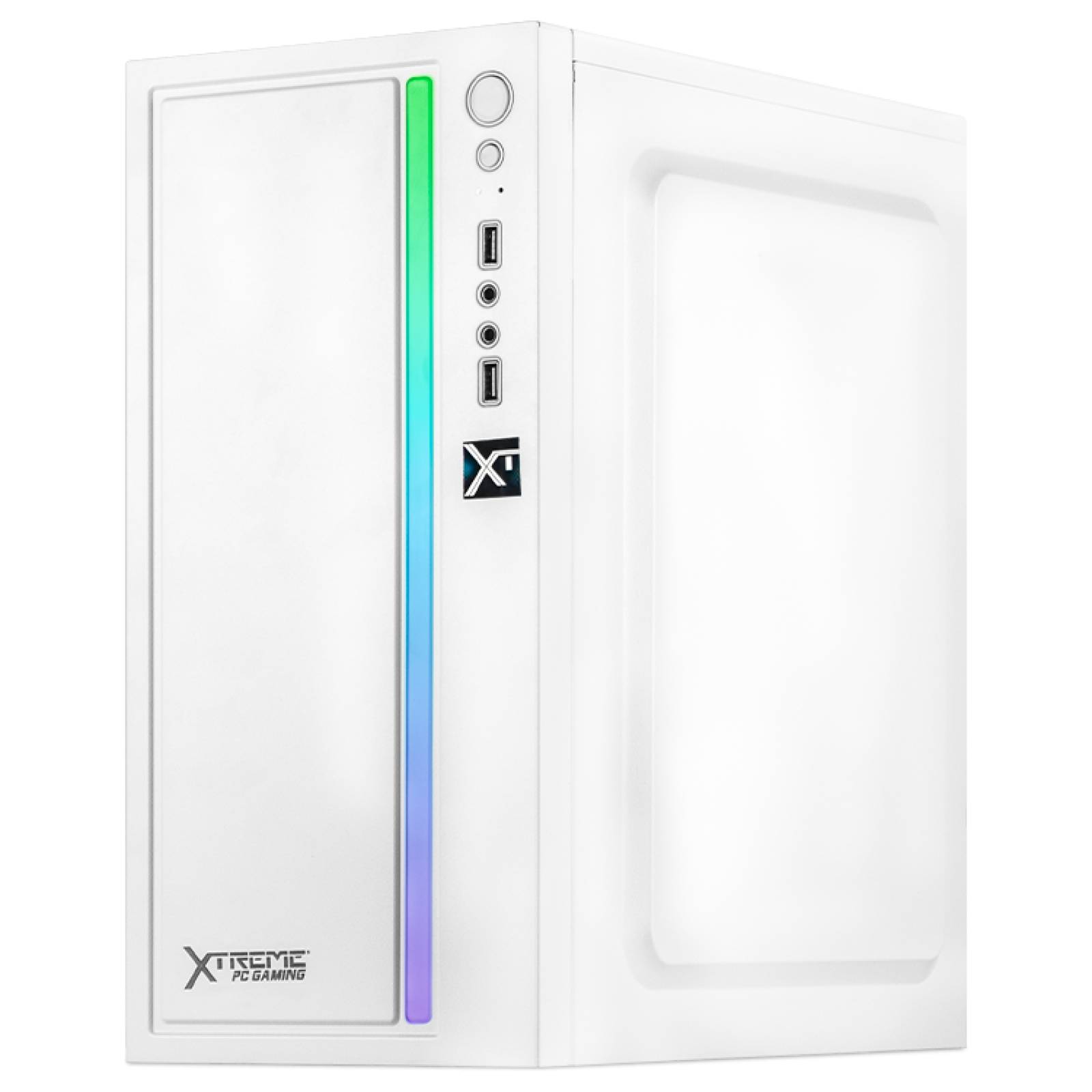 Xtreme PC AMD Radeon R2 Dual Core E1 8GB SSD 240GB WIFI RGB White