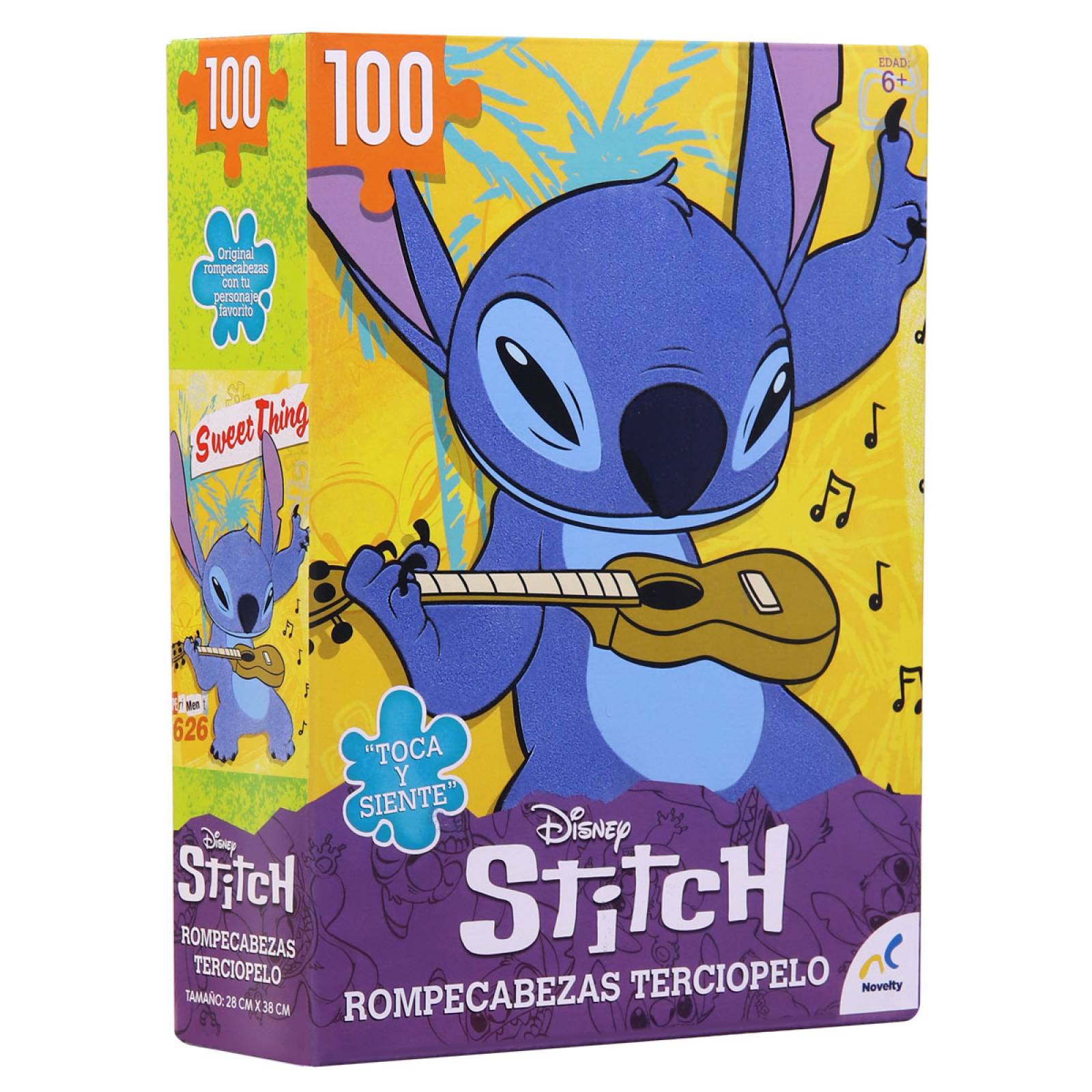 Rompecabezas con Terciopelo de Stitch - Novelty