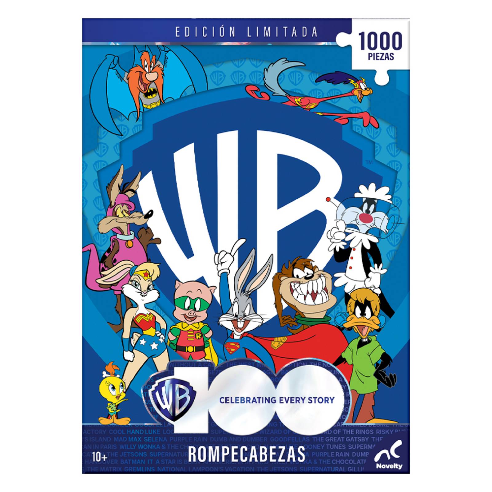 Rompecabezas Edición Limita Warner 1000 Piezas