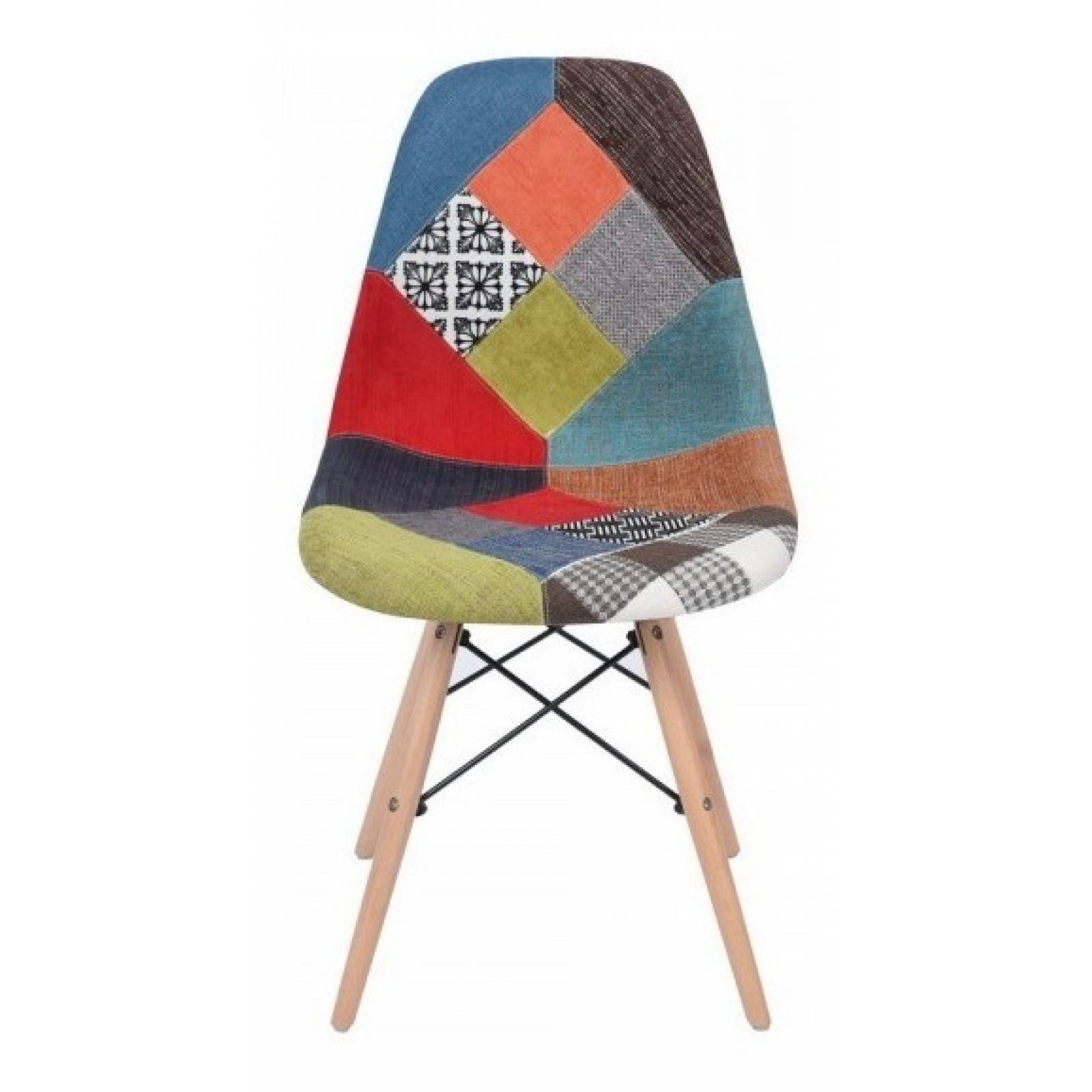 Silla Eames Tapizado Patchwork