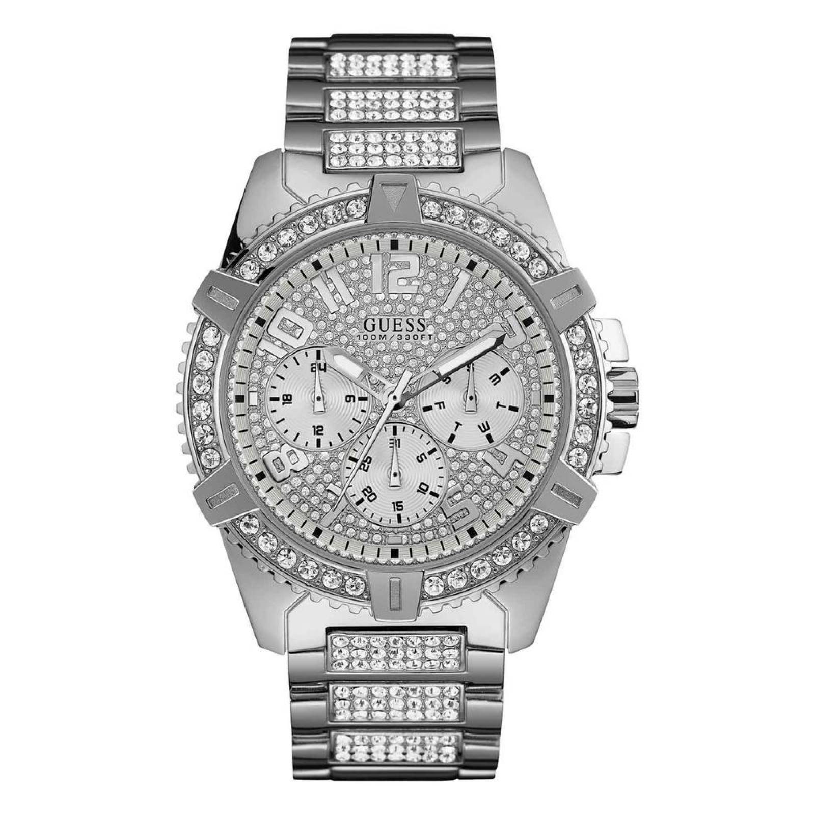 Reloj Guess Frontier Caballero Plata