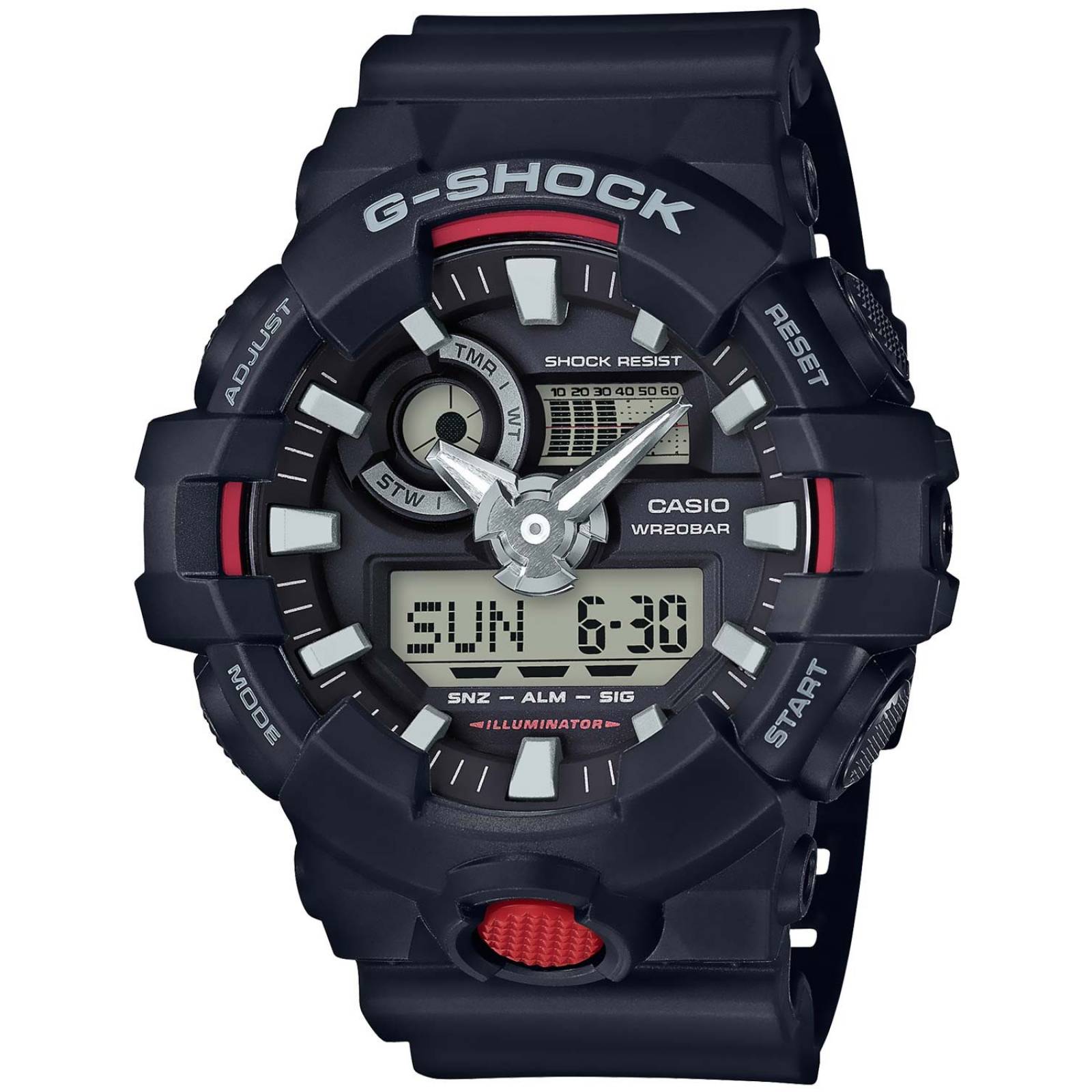 RELOJ CASIO G-SHOCK BOLD FACE PARA CABALLERO