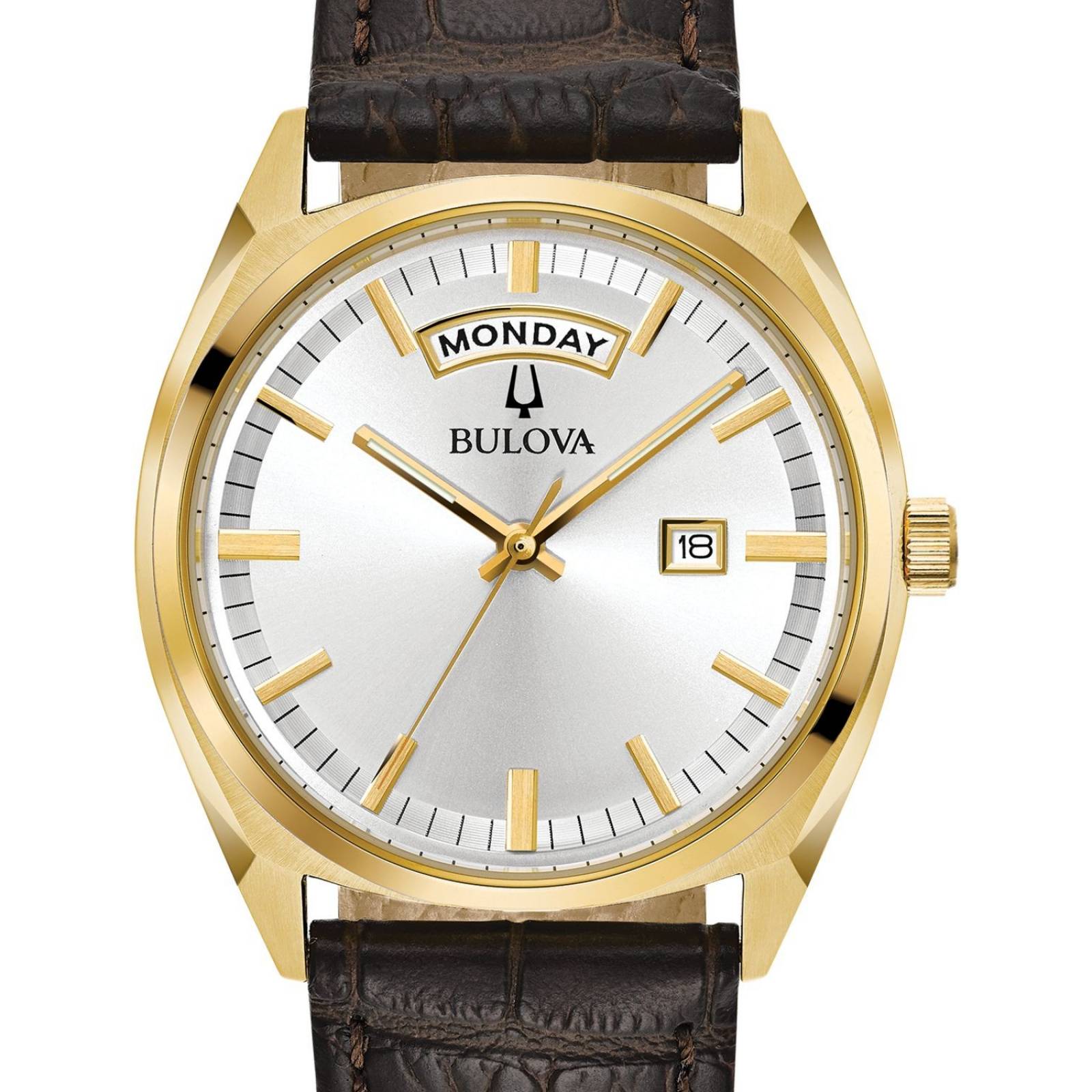 RELOJ BULOVA CLASICOS PARA CABALLERO CON CALENDARIO