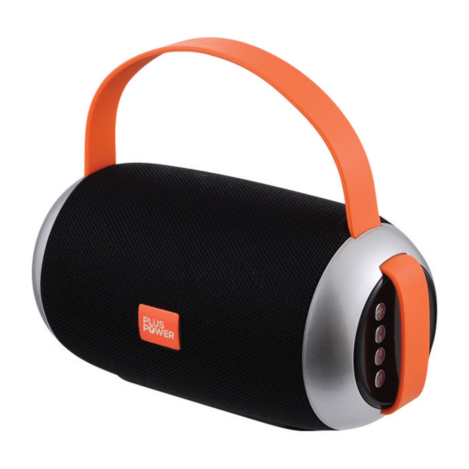 Bocina Portatil BT Cilindrica con Asa Negra