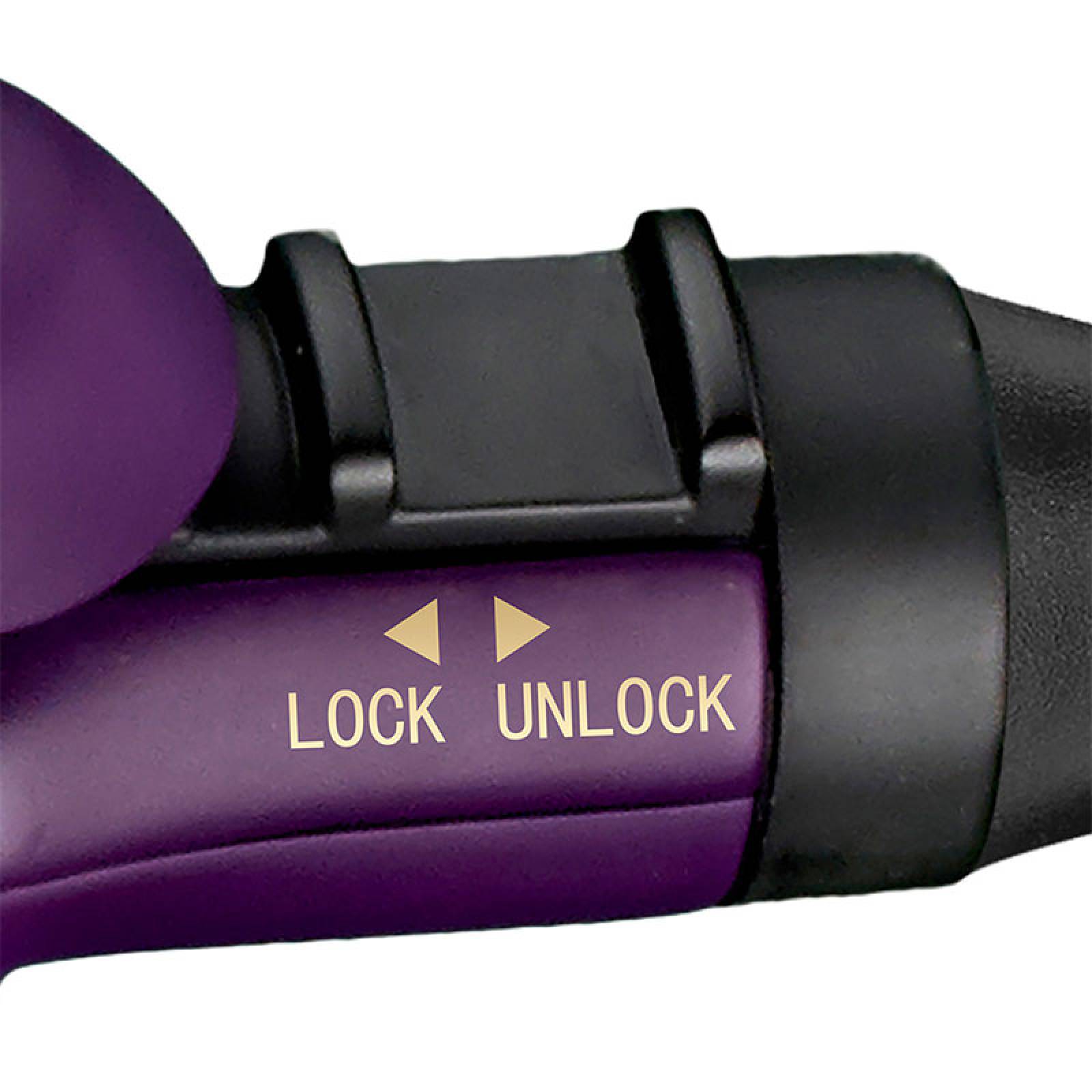 Plancha Alaciadora Cabello Doble Ceramica CS222RES Morada Conair