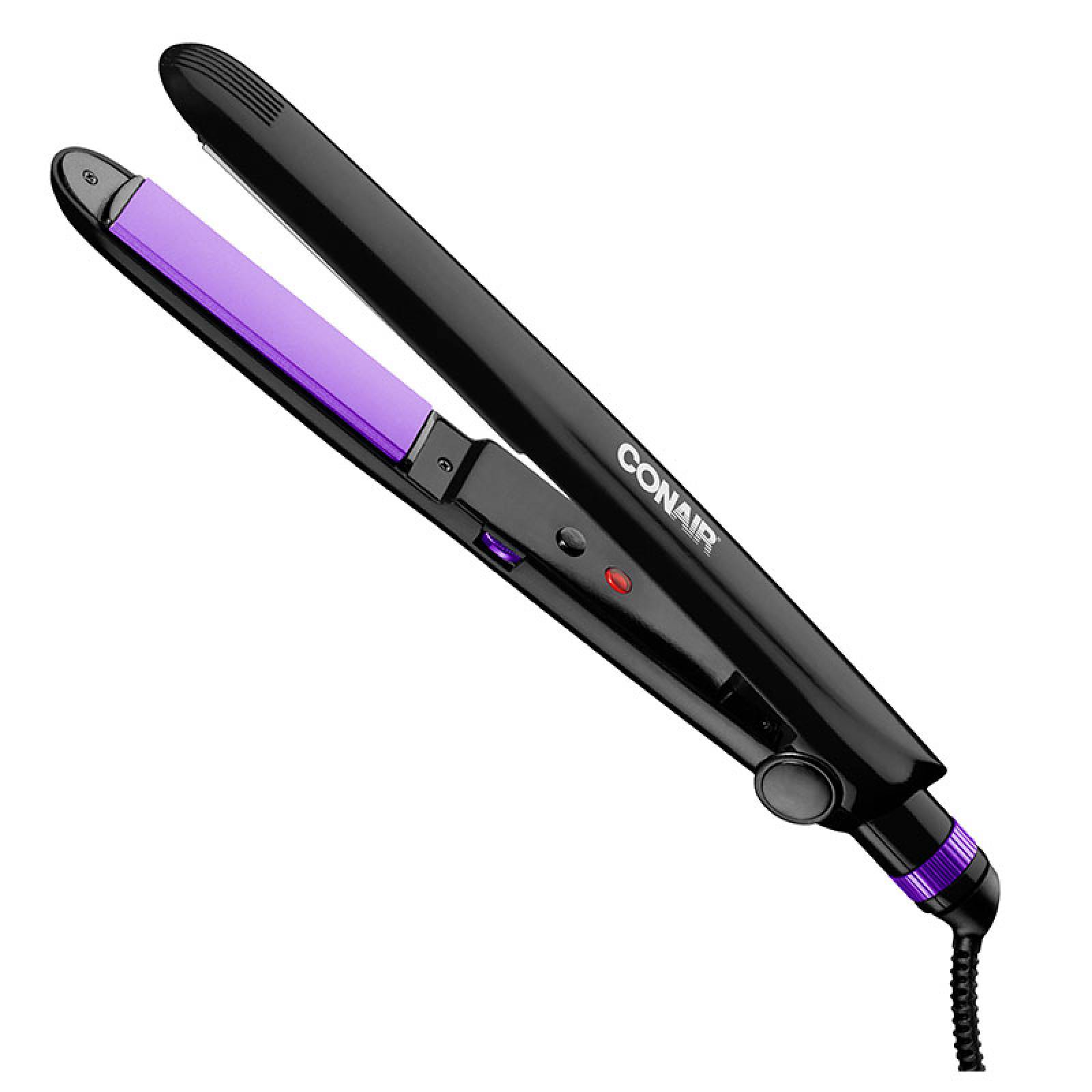 Plancha Alaciadora Cabello Doble Voltaje CS90ES Negro Conair