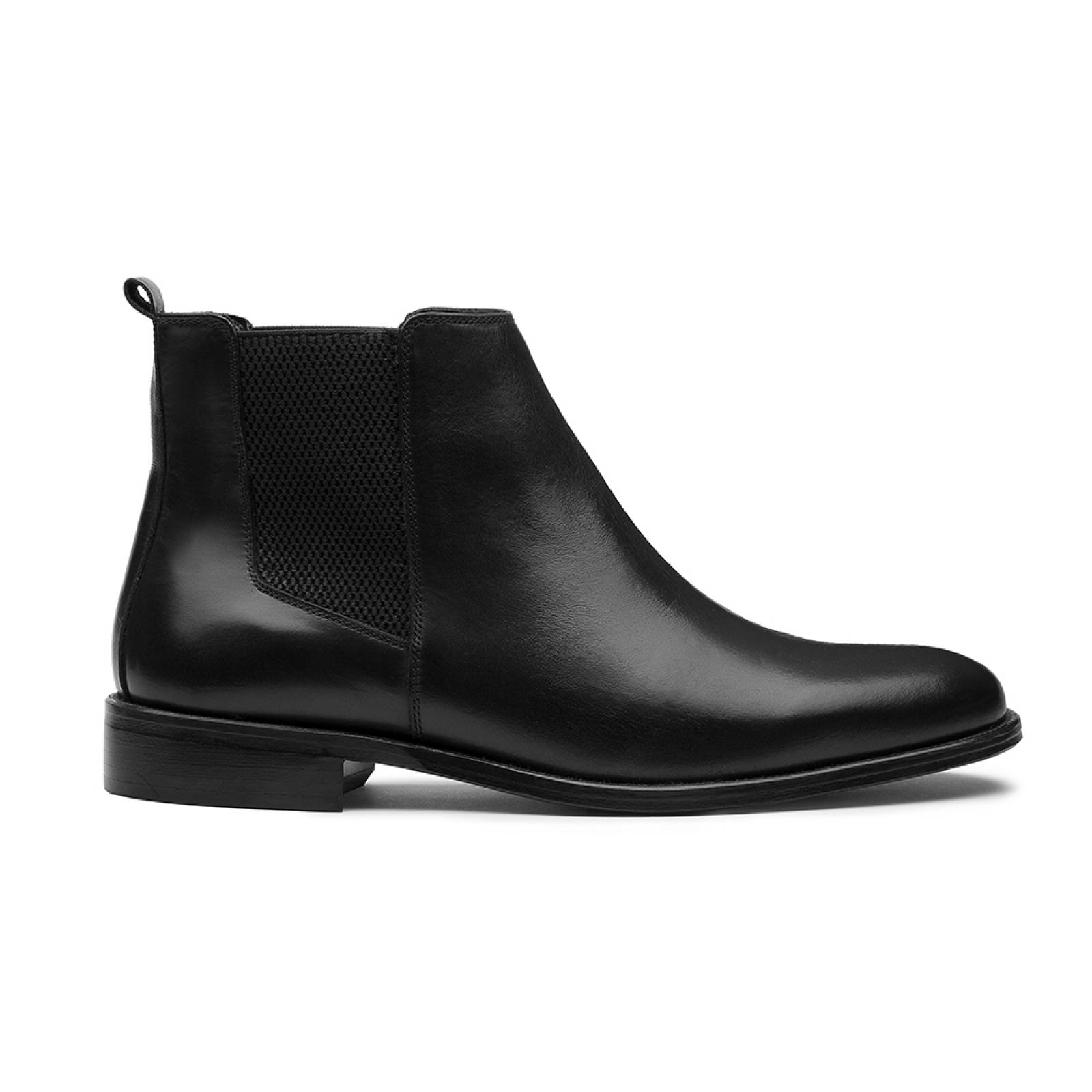 Botas Piel Formal Casual Hombre Santos Chelsea Negro 29.5Beirut