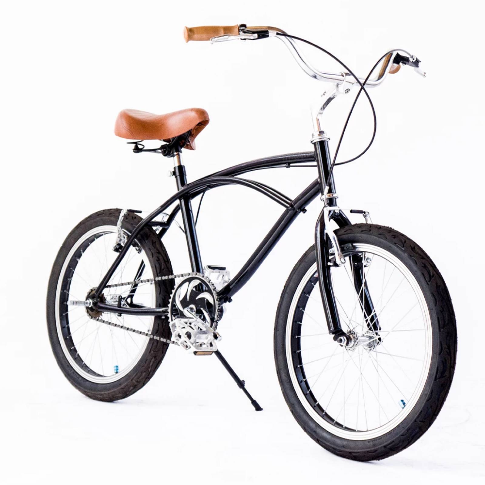 Bici Cruiser Rodada 20 Asiento Negro 144 Rayos Bikes