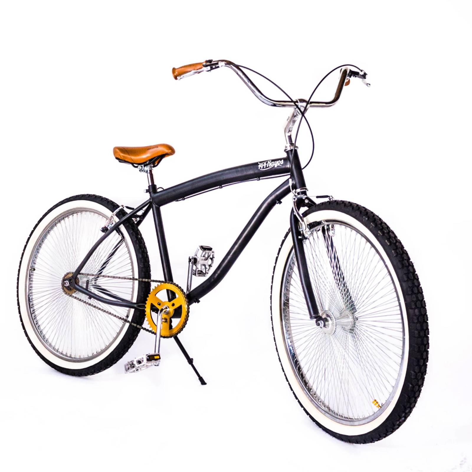 Bici Golden D Rodada 26 Acero Frenos V-Brake Pintura horneada 144 Rayos ...