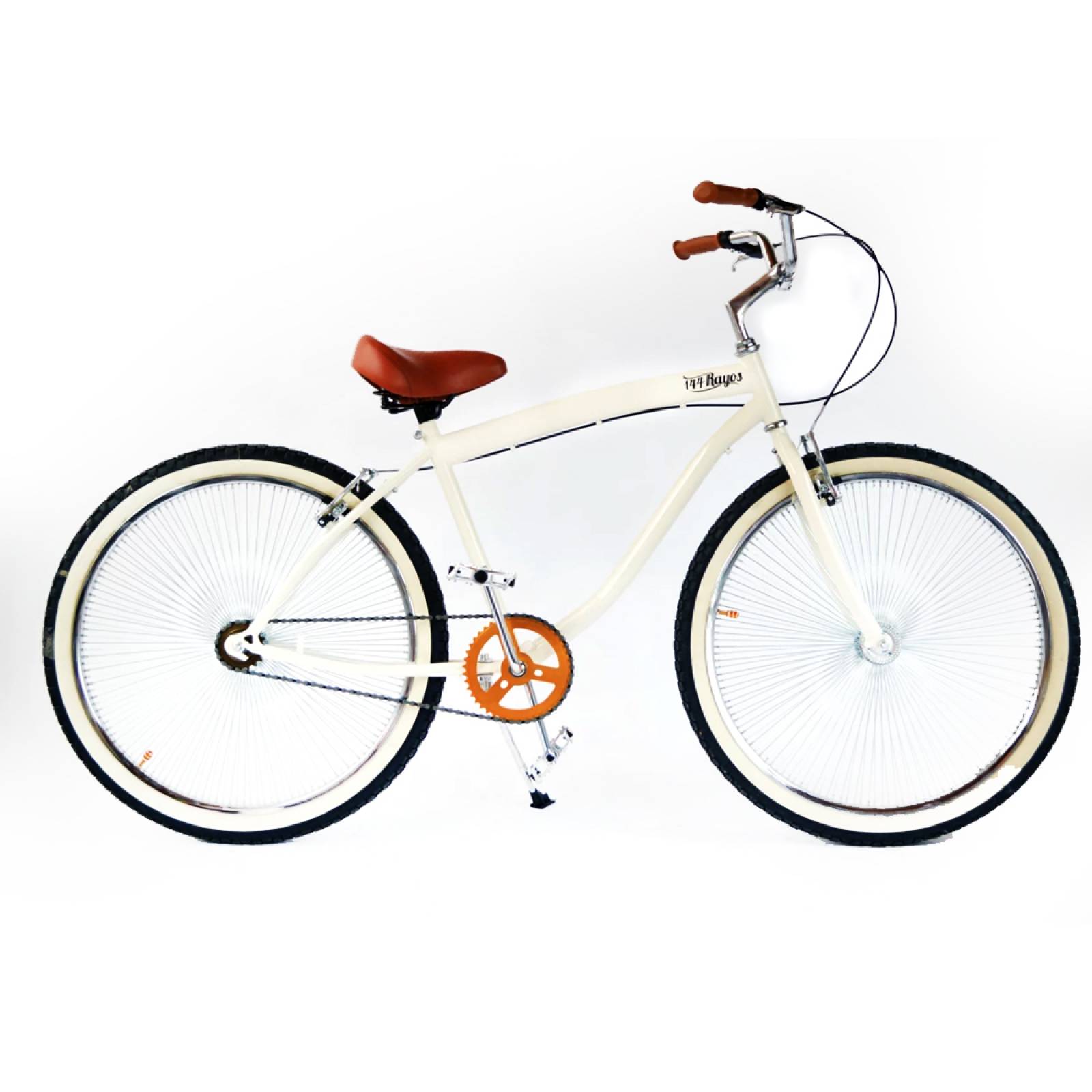 Bici Golden D Rodada 26 Acero Frenos V-Brake 144 Rayos Bikes