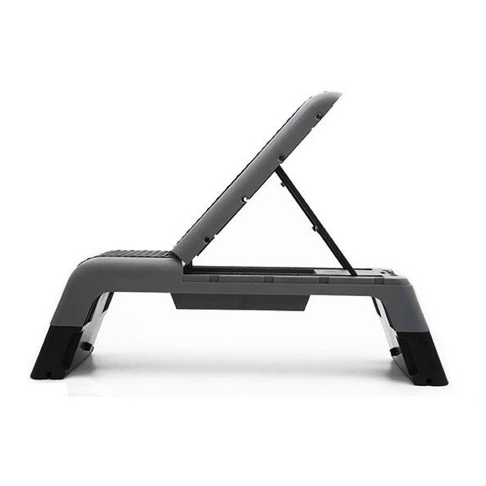 Banco Deck Step 3 Ángulos Antiderrapante Ligero Portátil