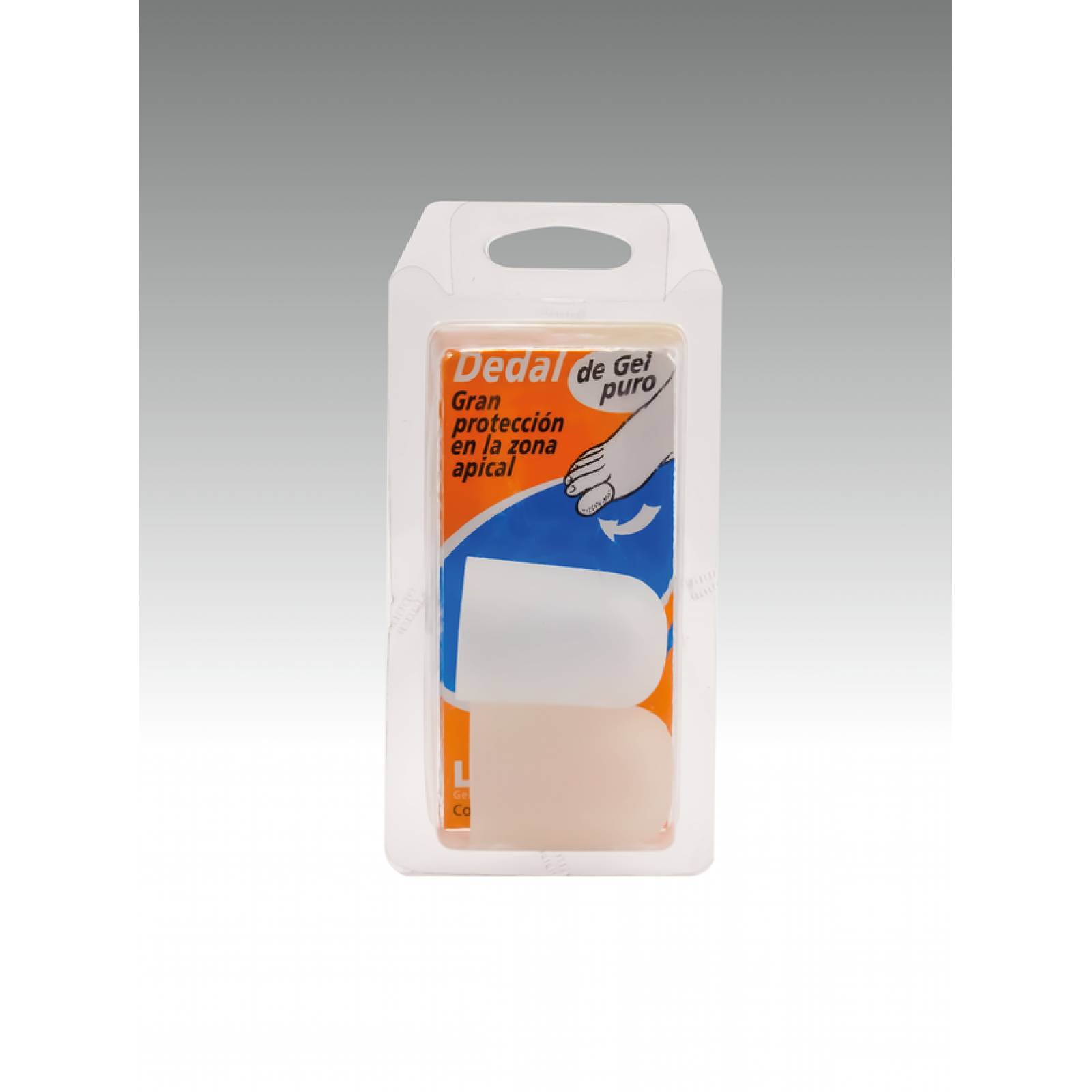 Dedal De Gel Puro Protector Zona Apical Dedos 1 Par