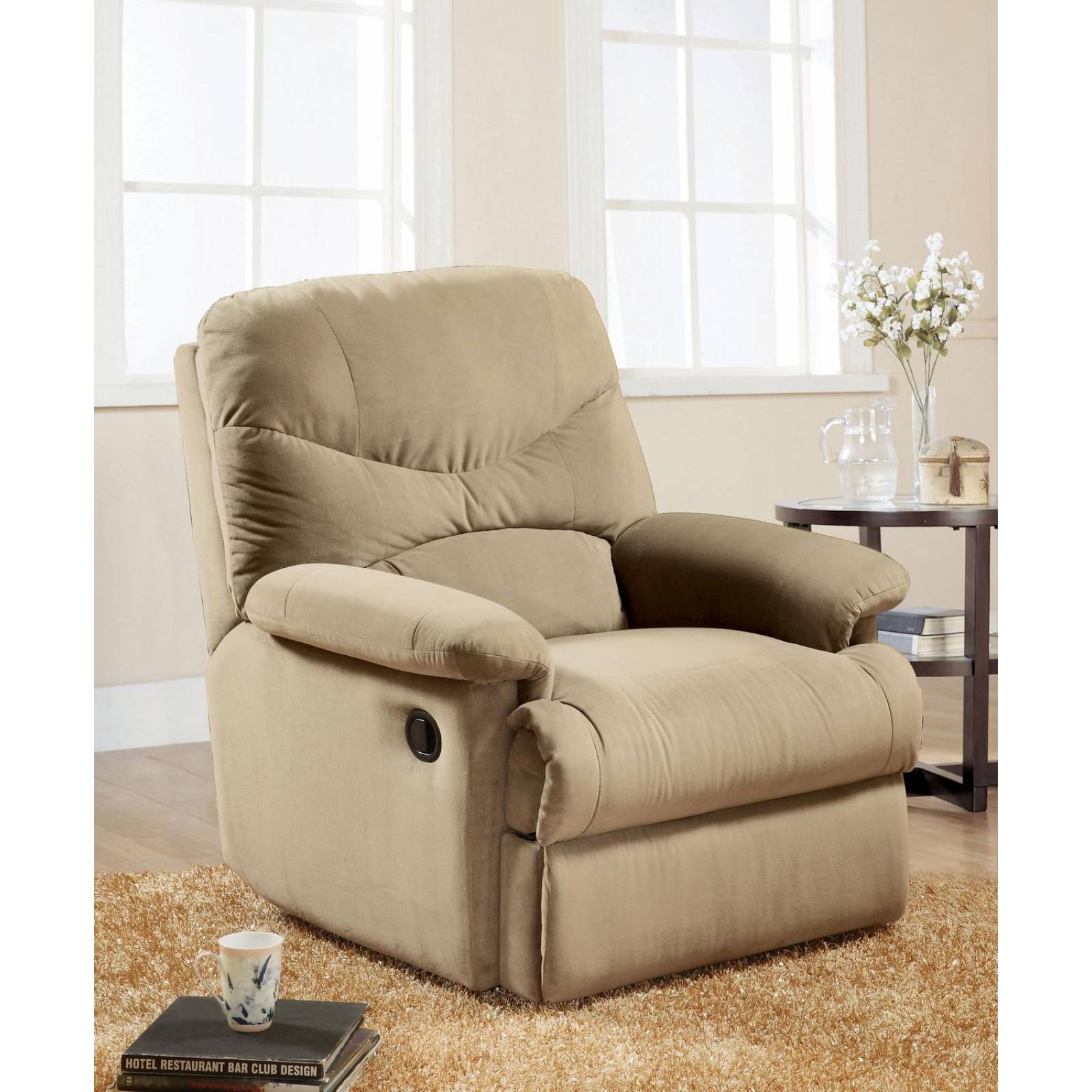 Sillón Reclinable Individual Manual Arcadia Beige