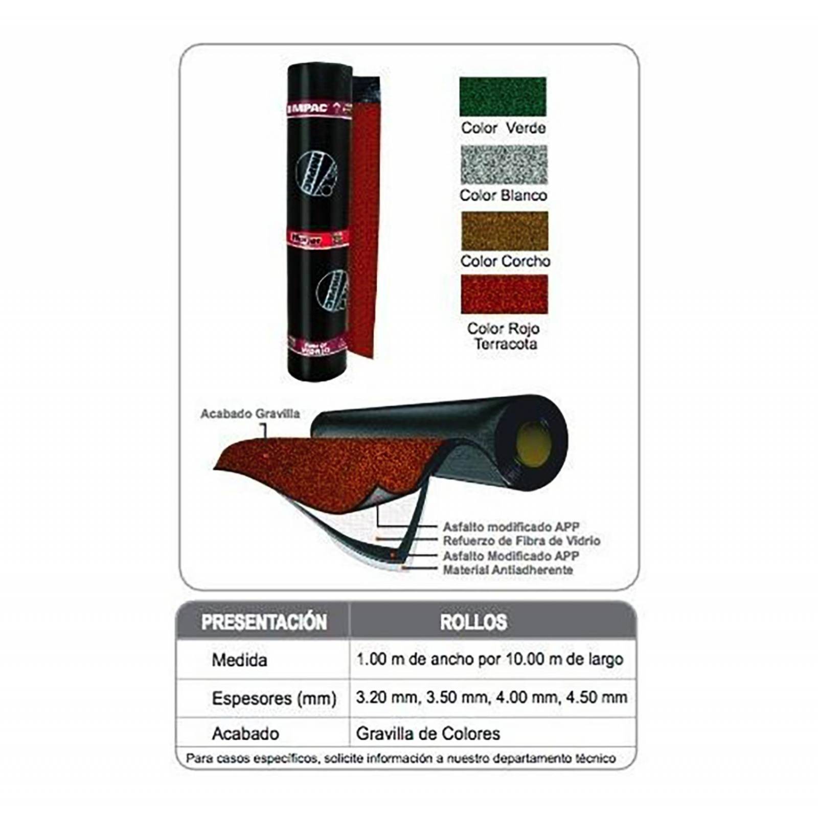 Impac Fdv Gravilla Mod 35 Terracota