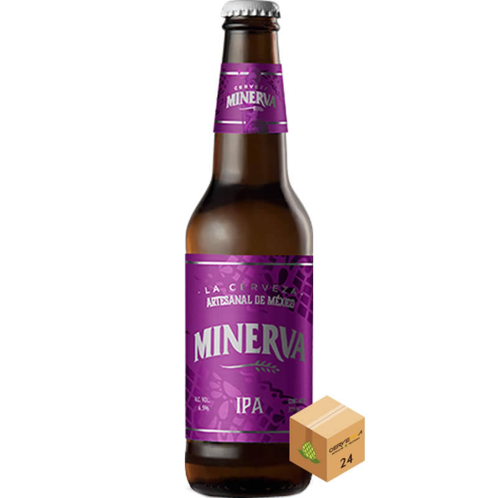 Cerveza Nacional Minerva Ipa 355 Ml.