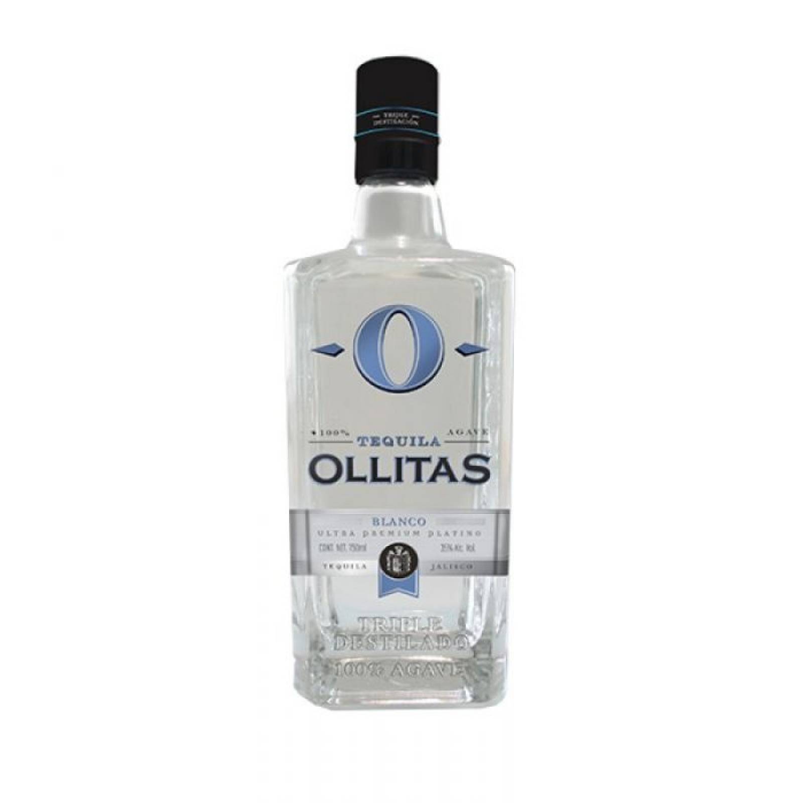 Tequila ORENDAIN OLLITAS BCO TRIPLE DESTILADO 375 ml.