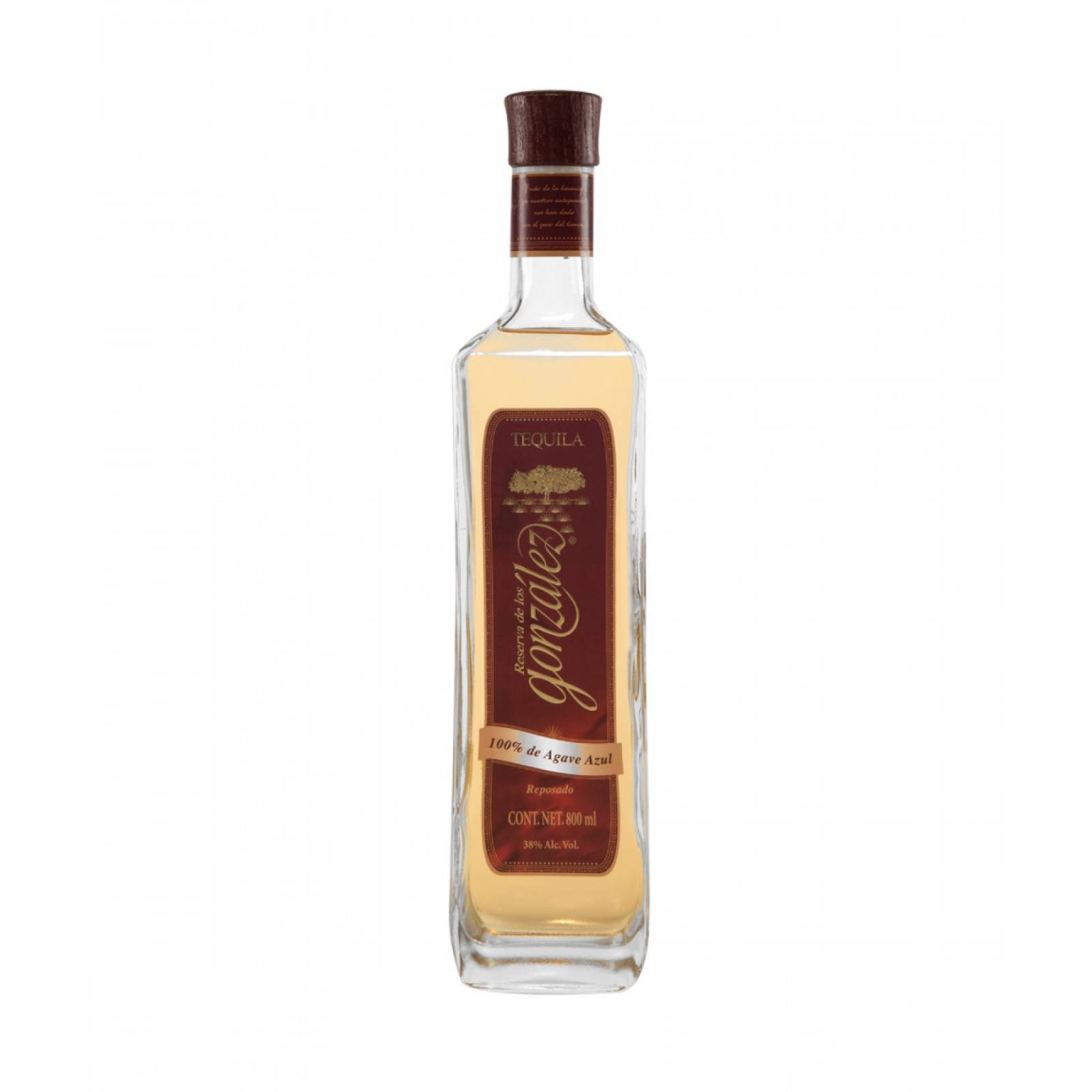 Tequila Reserva De Los Gonzalez Reposado 800 Ml.