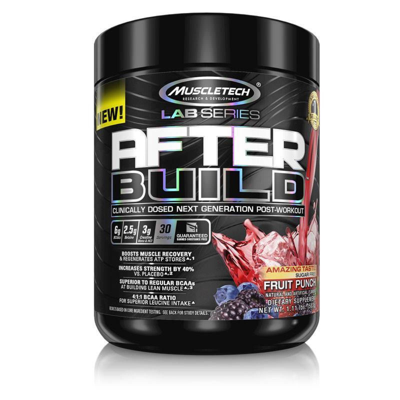 Recuperador Muscular Muscletech After Build 30 Servicios