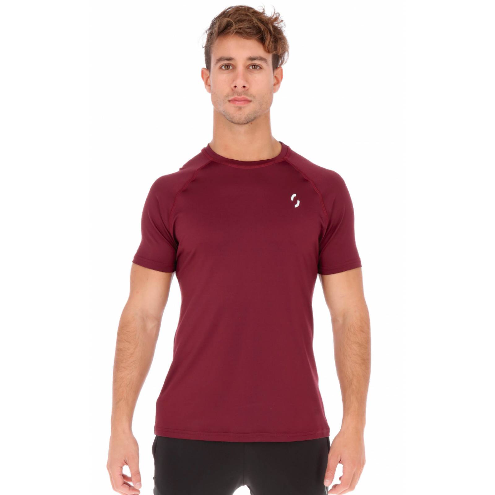 Playera Deportiva Miles Sportswear Essential - Rojo