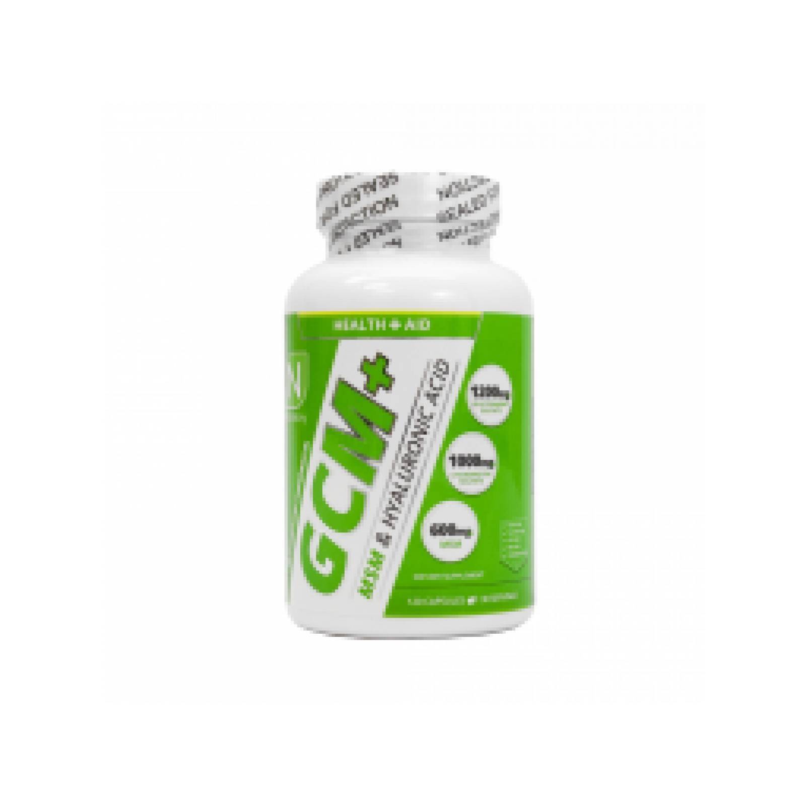 Glucosamina y Ácido Hialuronico Now GCM+ MSM & HYALURONIC ACID 120 Cápsulas