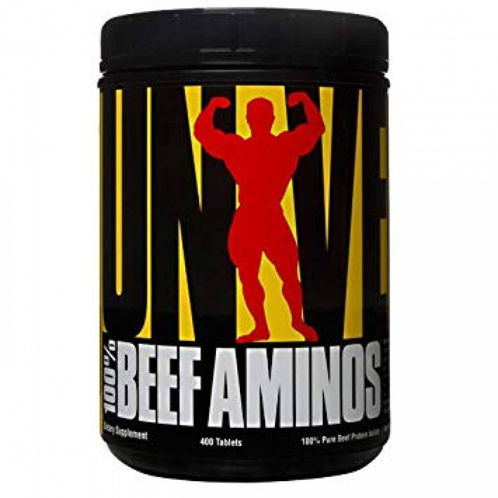 Aminoacidos a Base de Carne Universal Nutrition 100% Beef Aminos 400 ...