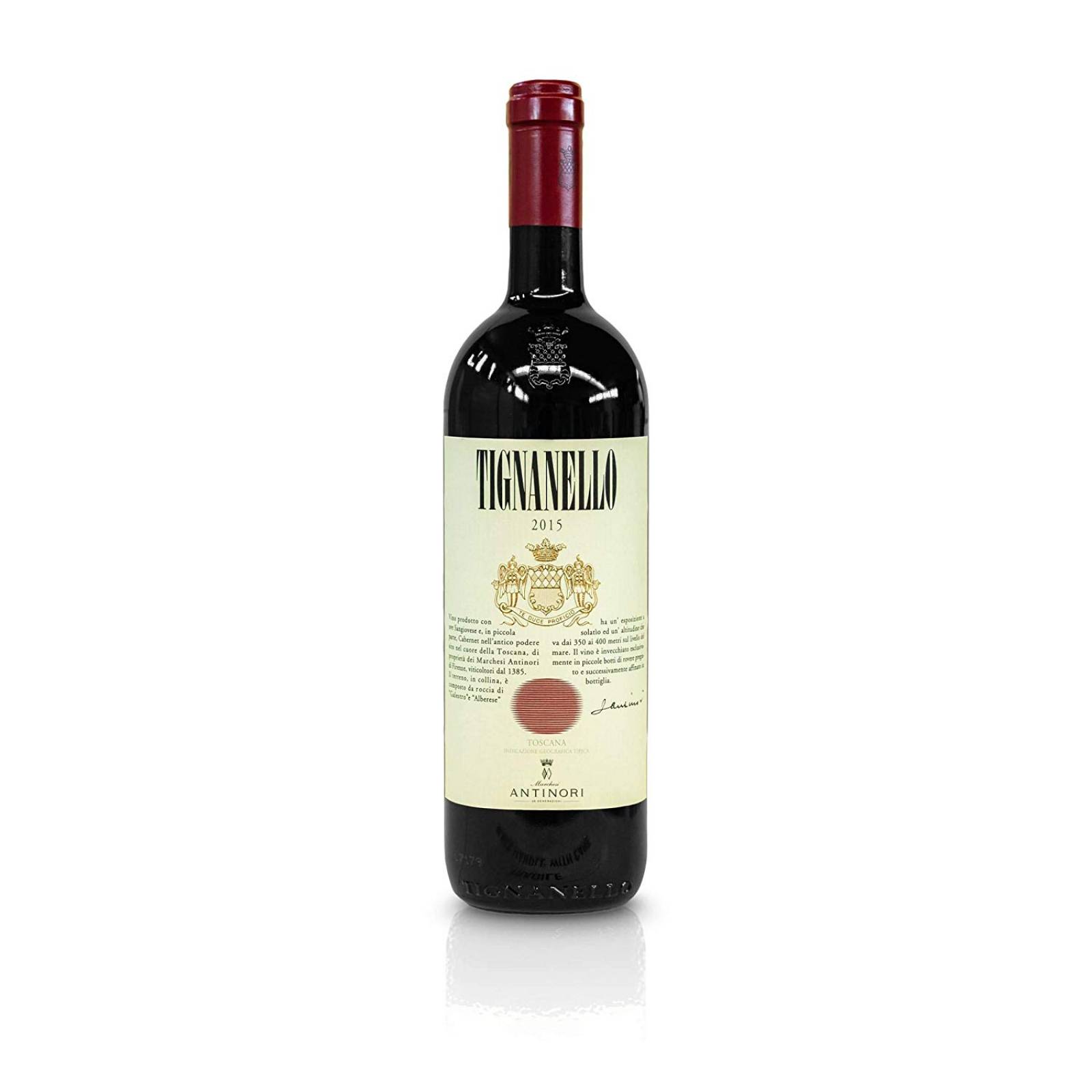 Vino Tinto Tignanello Sangiovese - Cabernet Franc - Cabernet Sauvignon ...