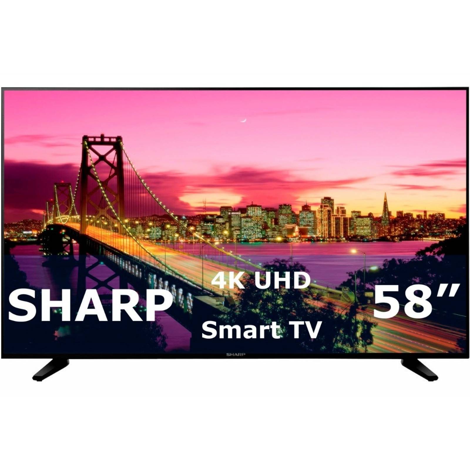 Smart Tv Sharp 58 Pulgadas Led