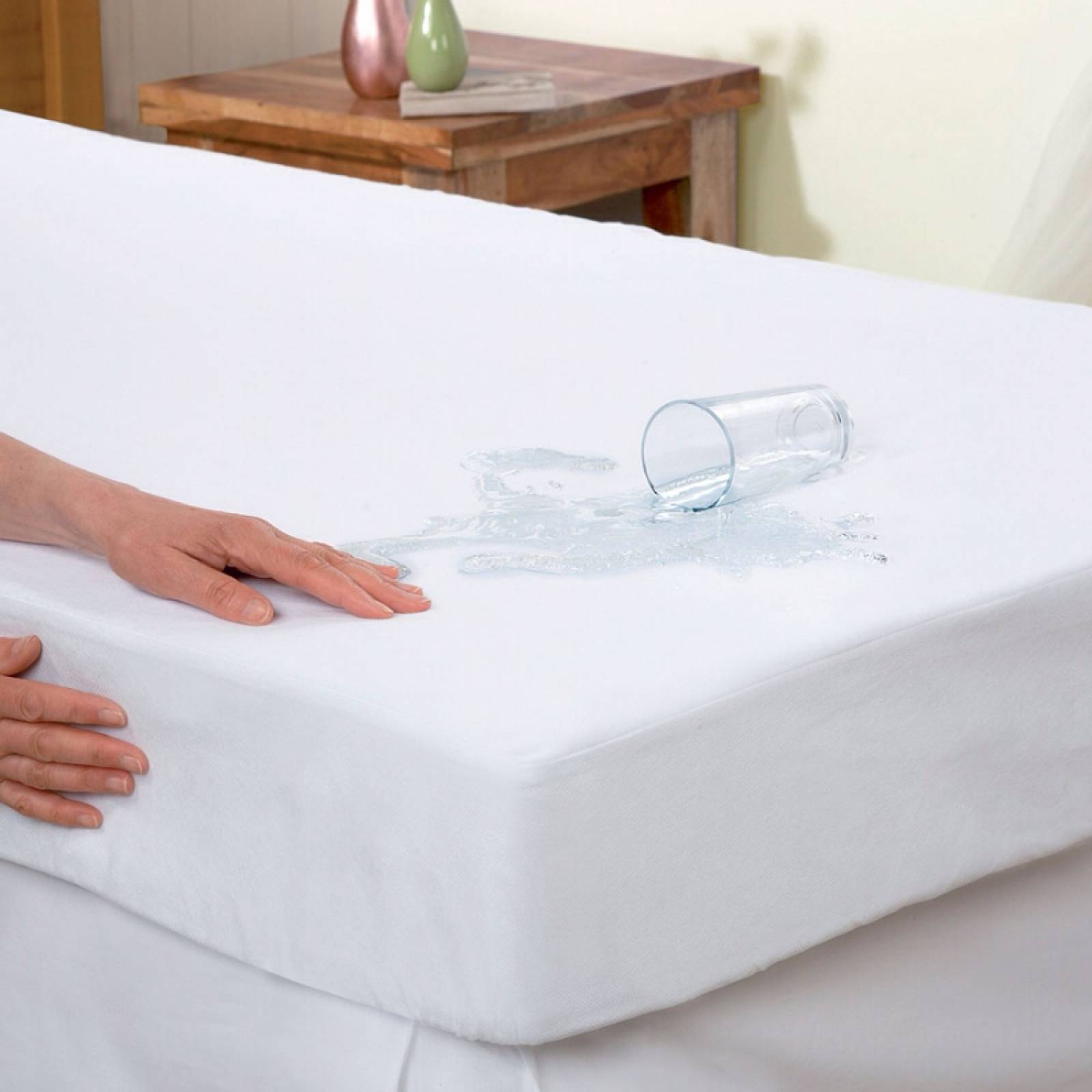 PROTECTOR CUBRE COLCHON AHULADO KING SIZE PROTECTOR CUBRE COLCHON AHULADO KING SIZE