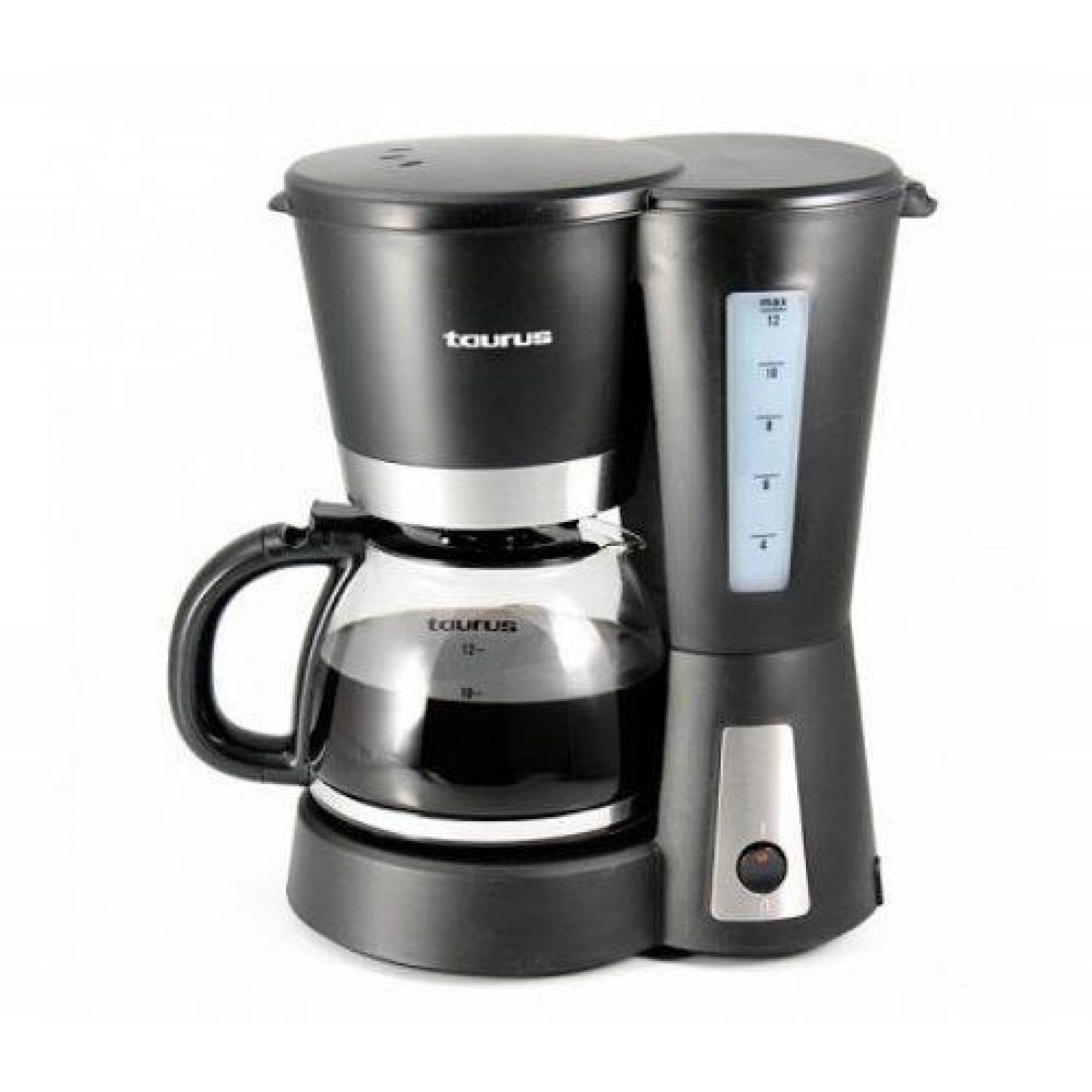 CAFETERA TAURUS BEQUIA DIGITAL 12TAZAS 800W NEGRA