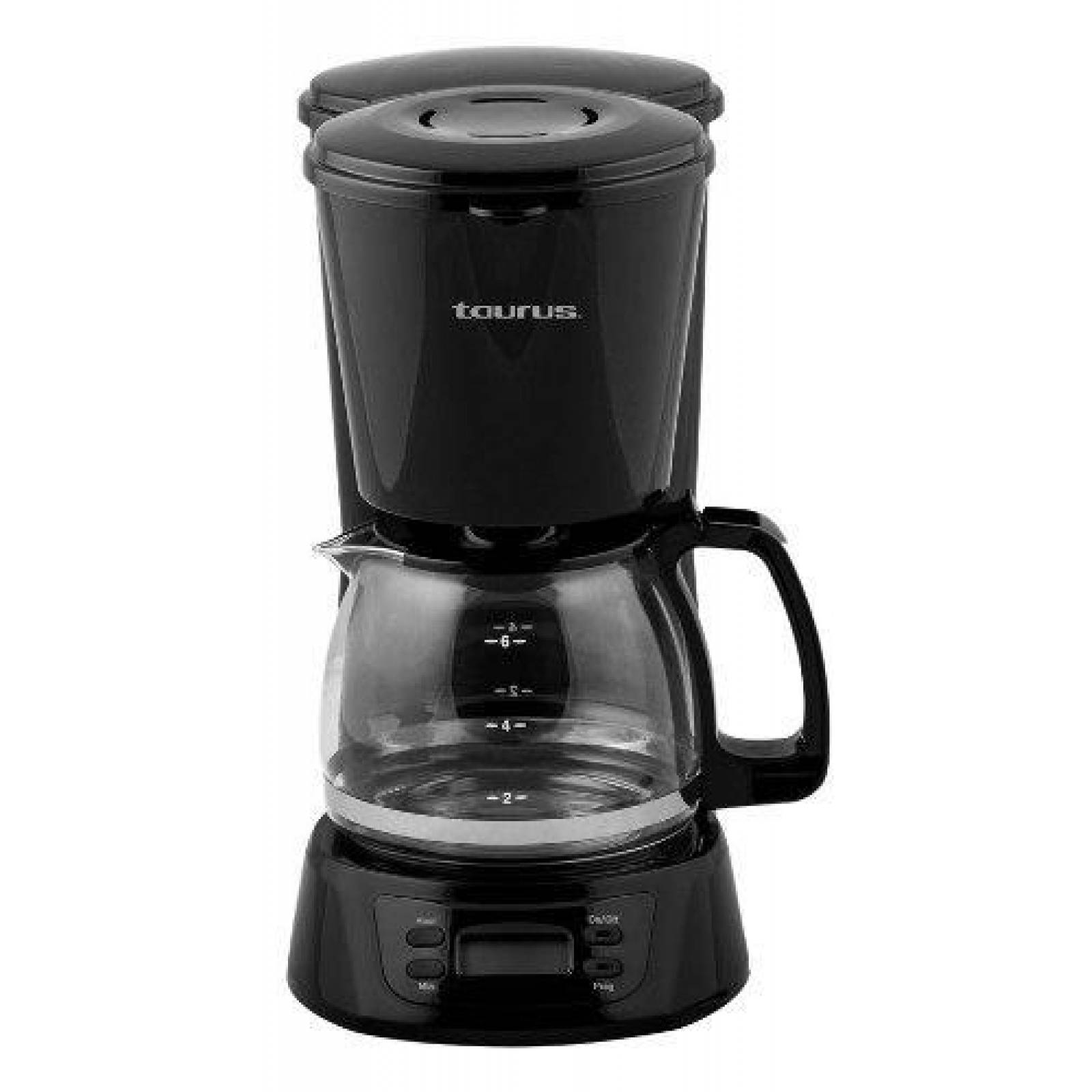 CAFETERA TAURUS CAFFETO 6 TAZAS PROGRAMABLE NEGRO