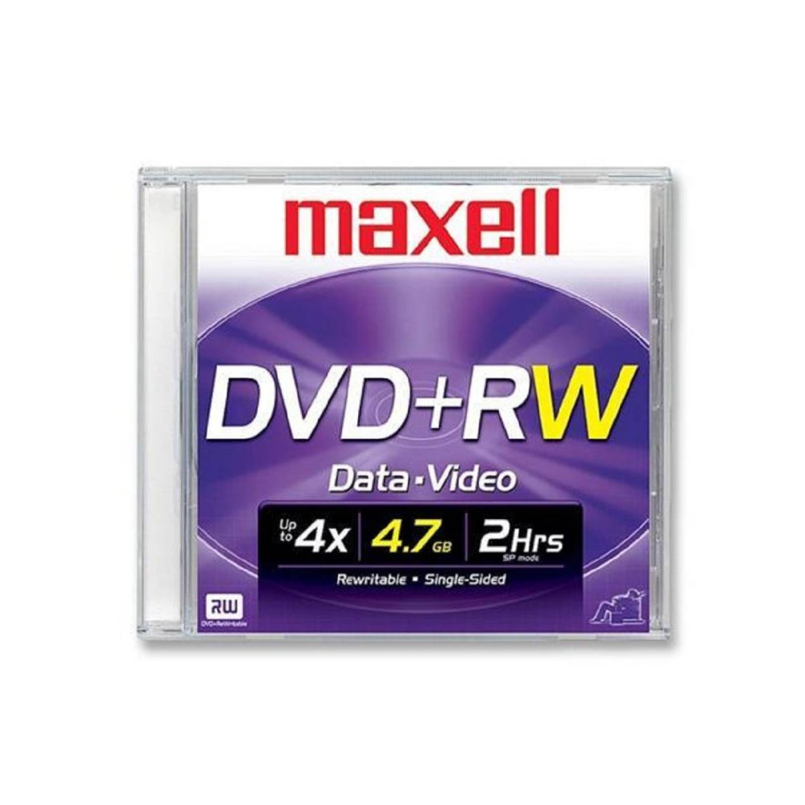 DVD+R MAXELL EN ESTUCHE 120MIN 4.7GB 16X GRABABLE