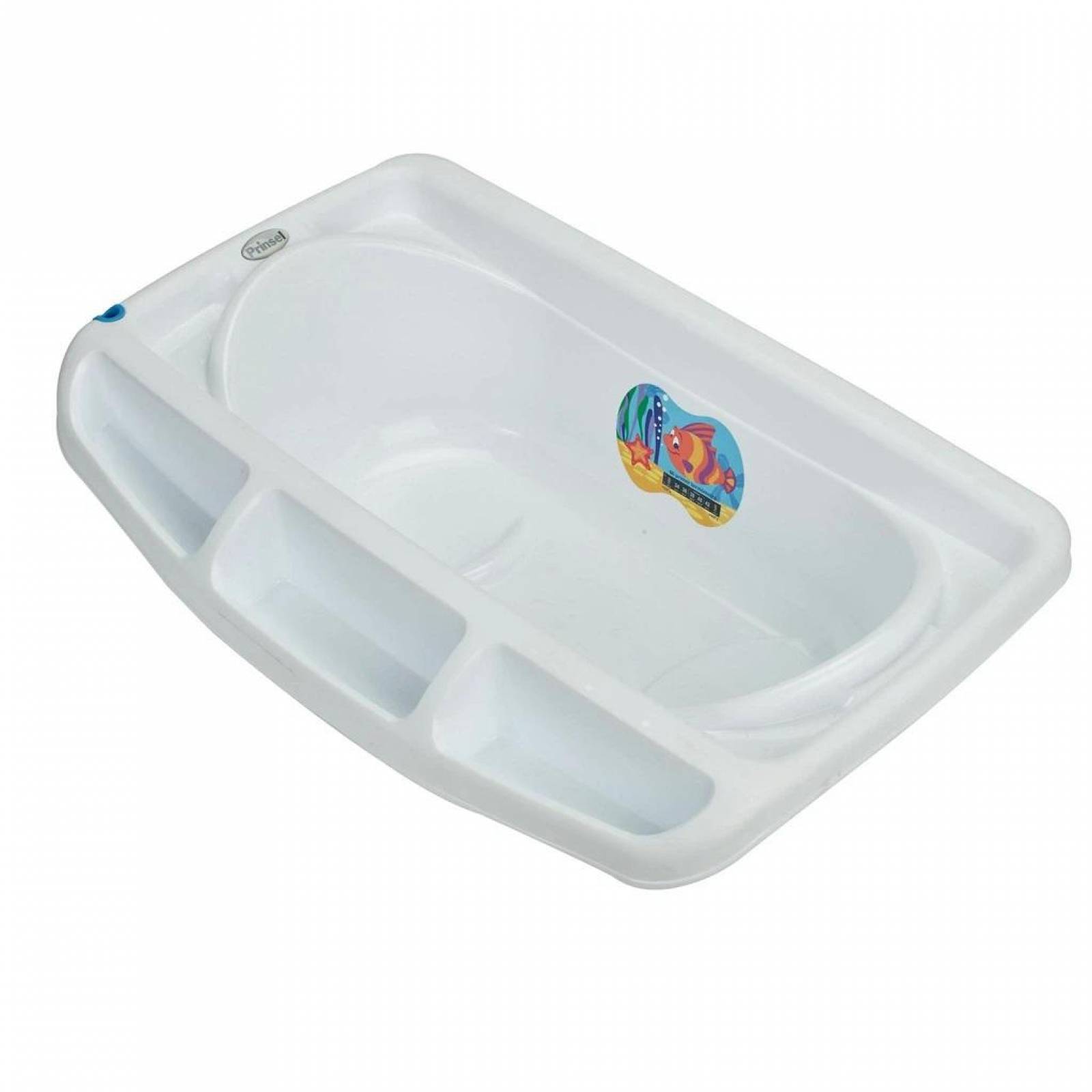 Bañera Cambiador Bebe HOMCOM Bañera Para Bebés Plegable 30 Litros Con ...