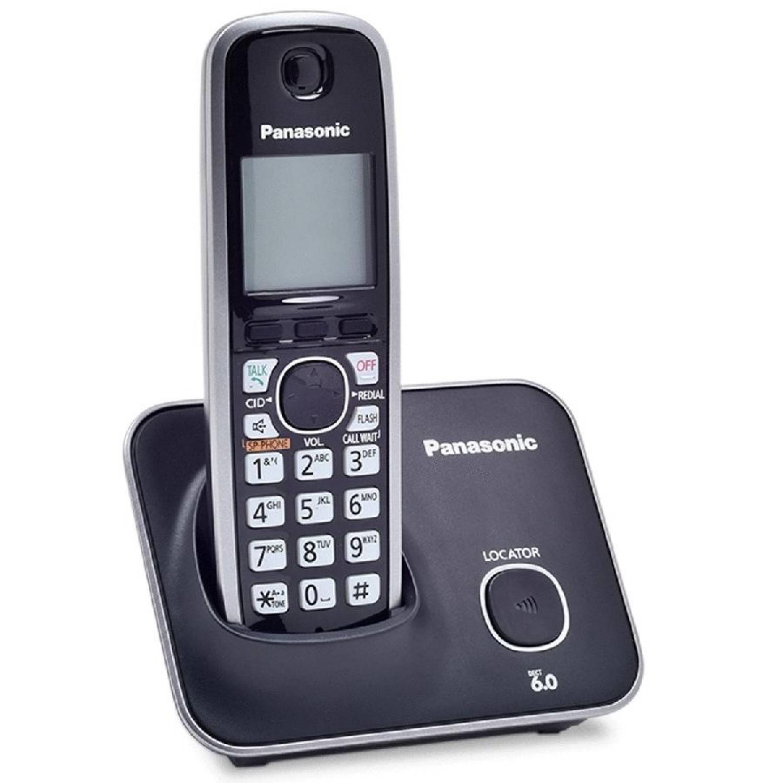 Teléfono Inalámbrico Panasonic Kx-Tg4111meb Detec Escritorio