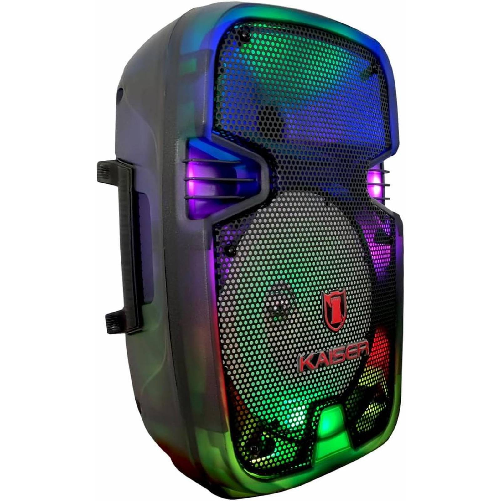 Bafle Bocina Ksr Ksw-1008 8 Pul Recargable 6200 Watts Microfono