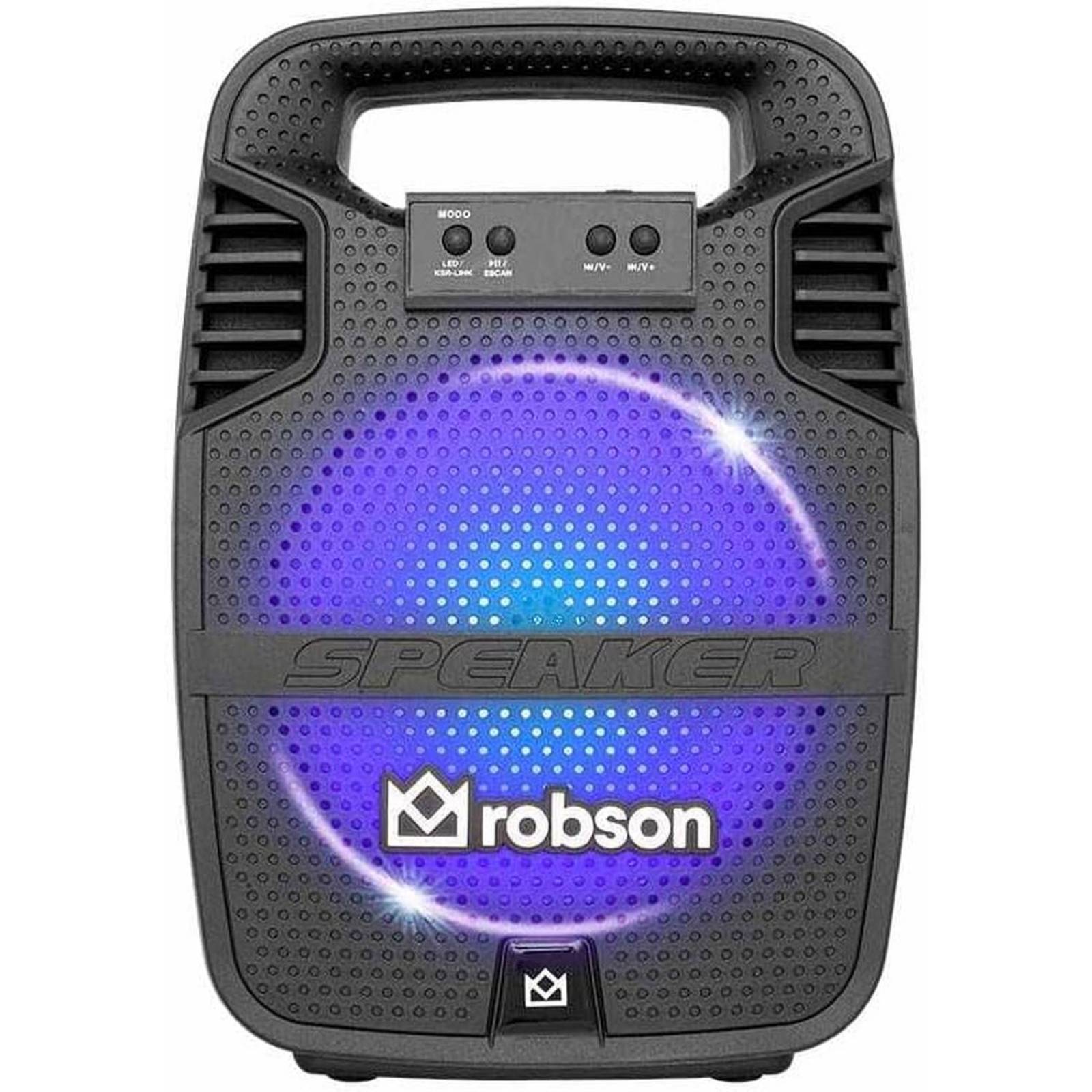 BAFLE AMPLIFICADO KSR MSA-8002 6.5 PUL RECARGABLE BT 5W