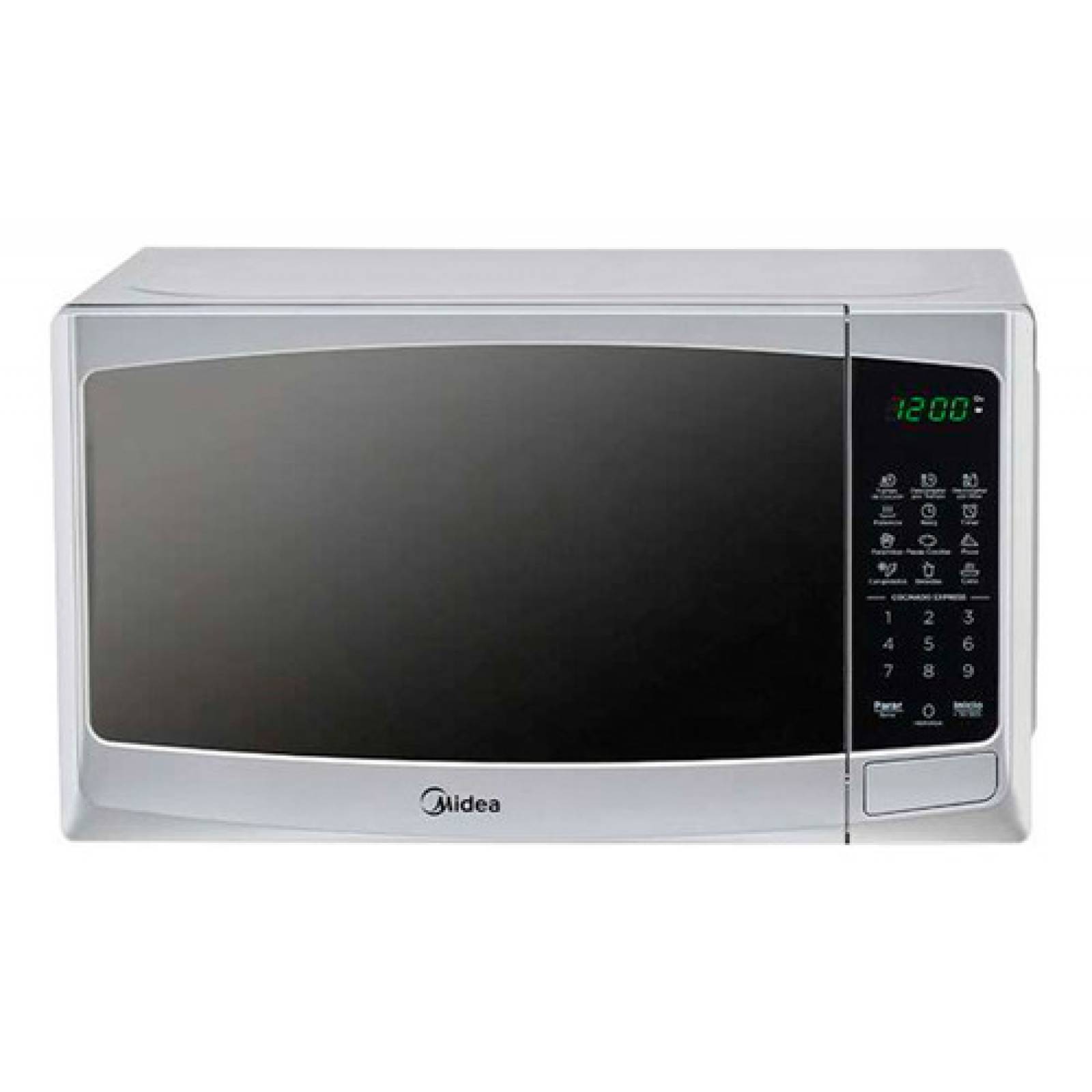 Horno De Microondas Midea 1 1 Pies Cubicos Plata Mmdp11s2bg