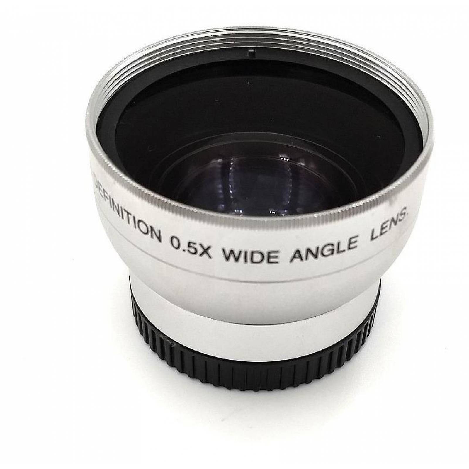 Lente Gran Angular De 37mm 0.5x Para Cámara Video