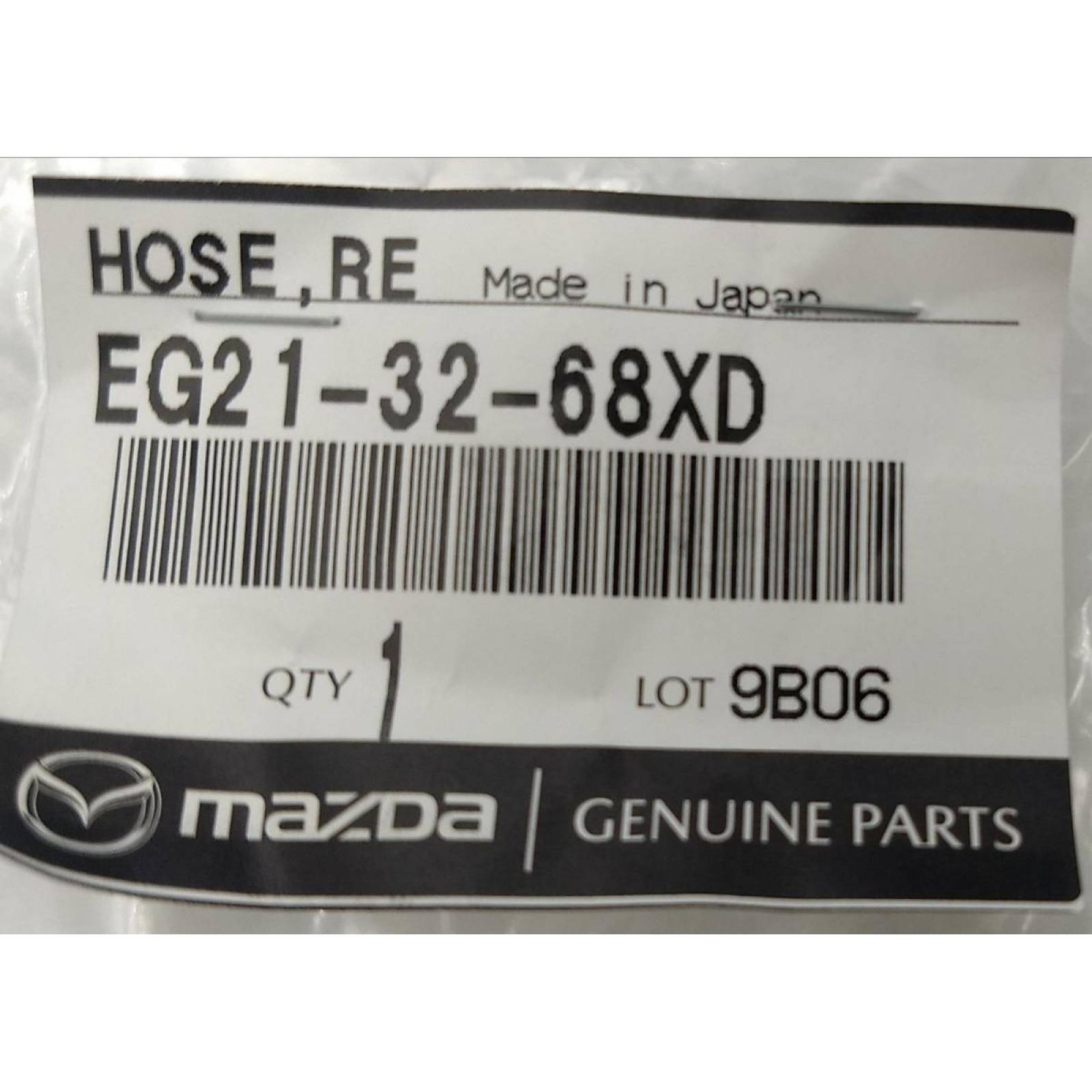 Manguera Para Mazda Eg21-32-68xd Power Steering Return Hose