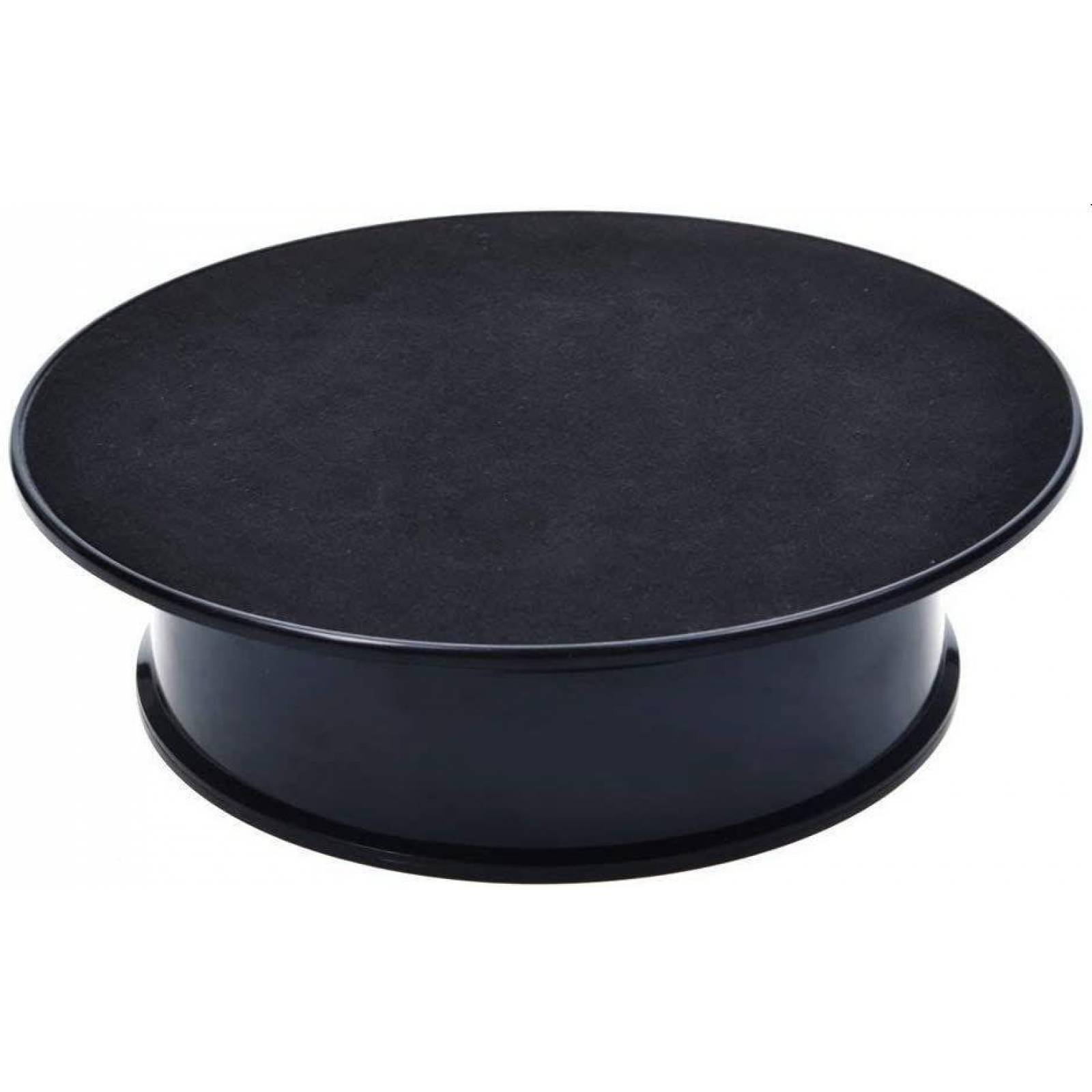 Base Giratoria Negra Para Exhibir Productos